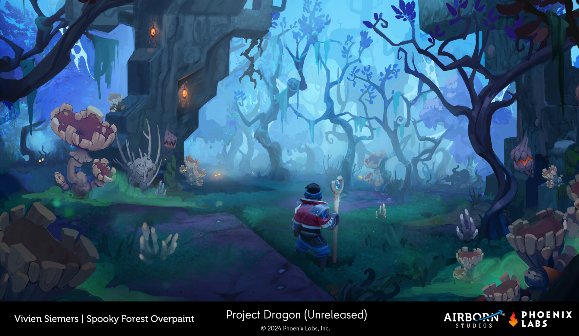 Airborn Studios - Project Dragon - Spooky Forest Biome