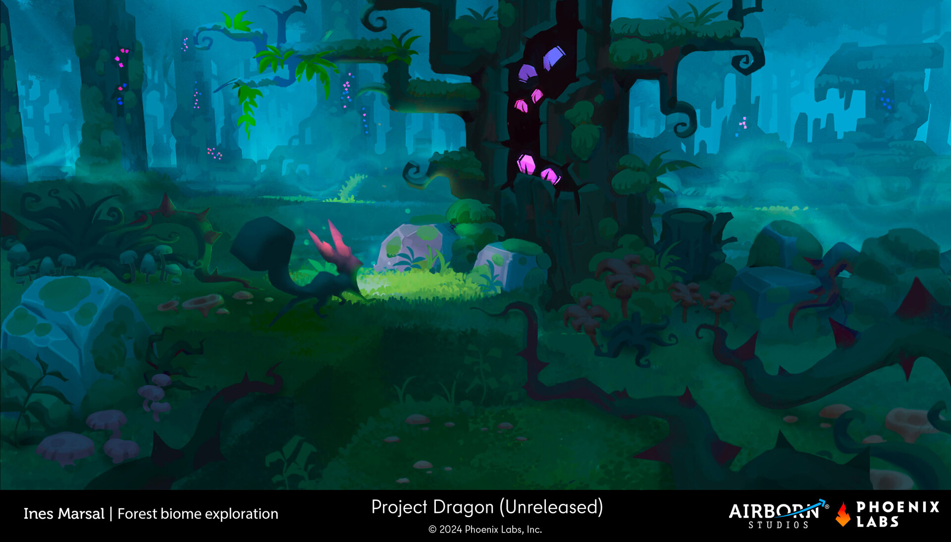 Airborn Studios - Project Dragon - Spooky Forest Biome