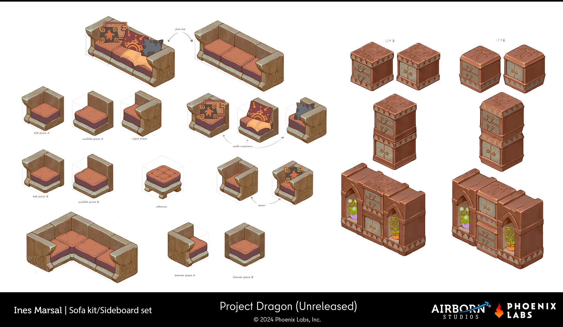 Airborn Studios - Project Dragon - Wyvarr Furniture & Props