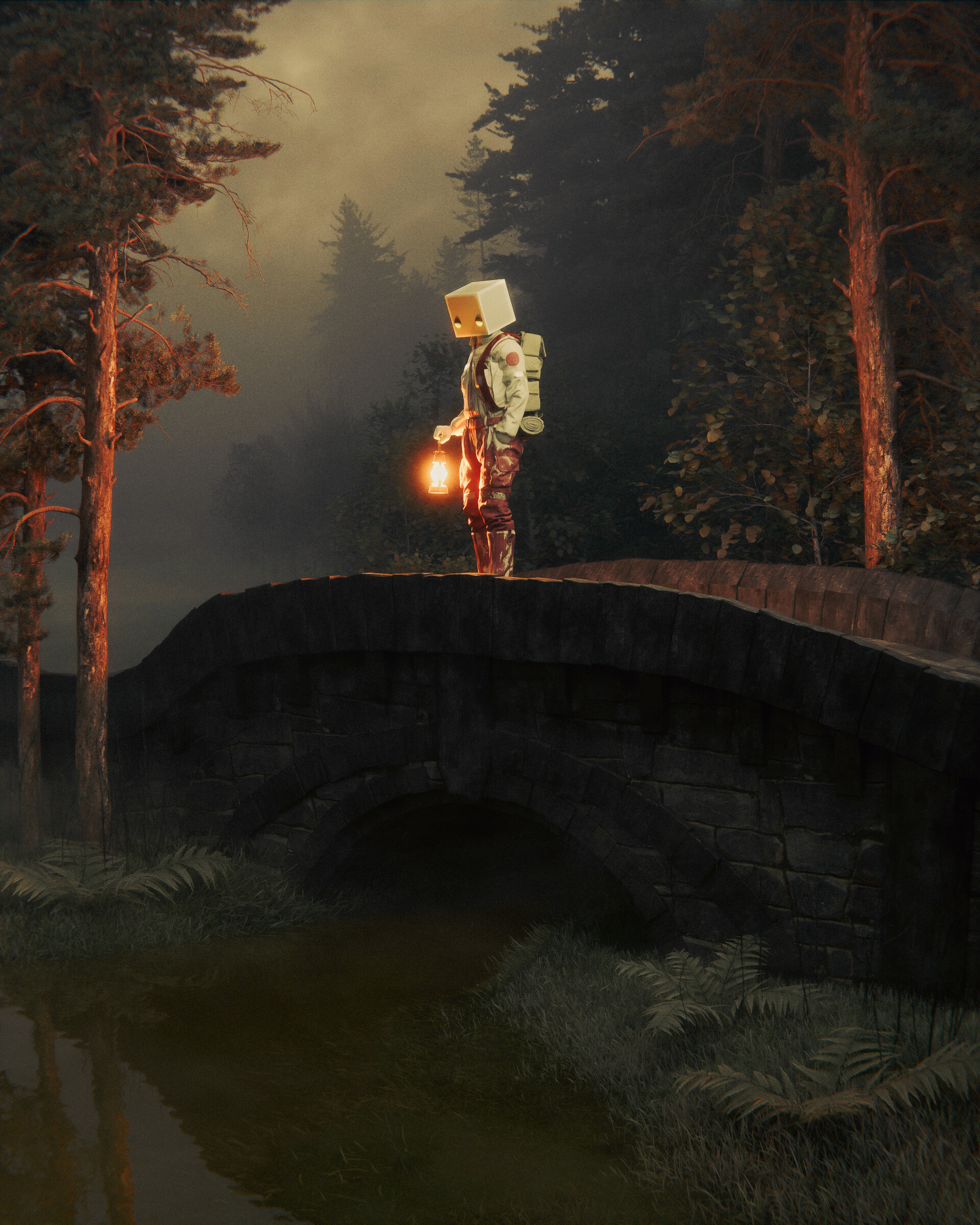 ArtStation - water under the bridge