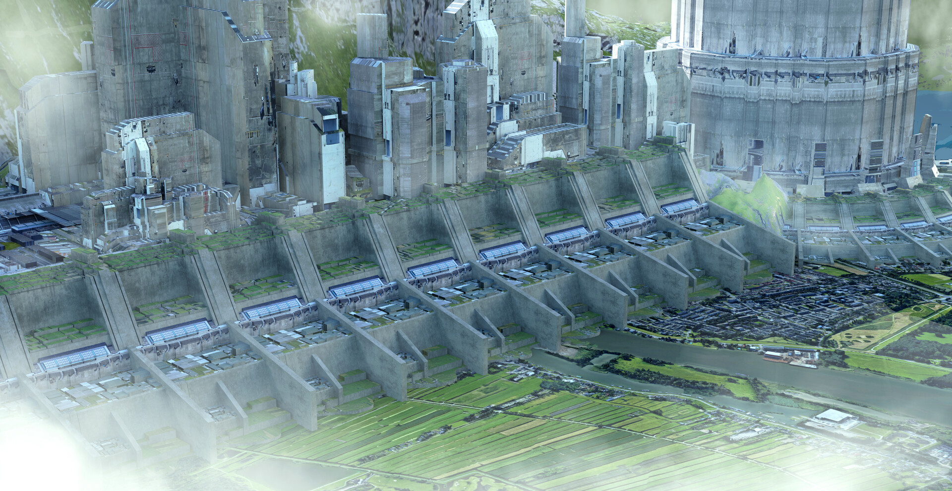 ArtStation - Large scene practice