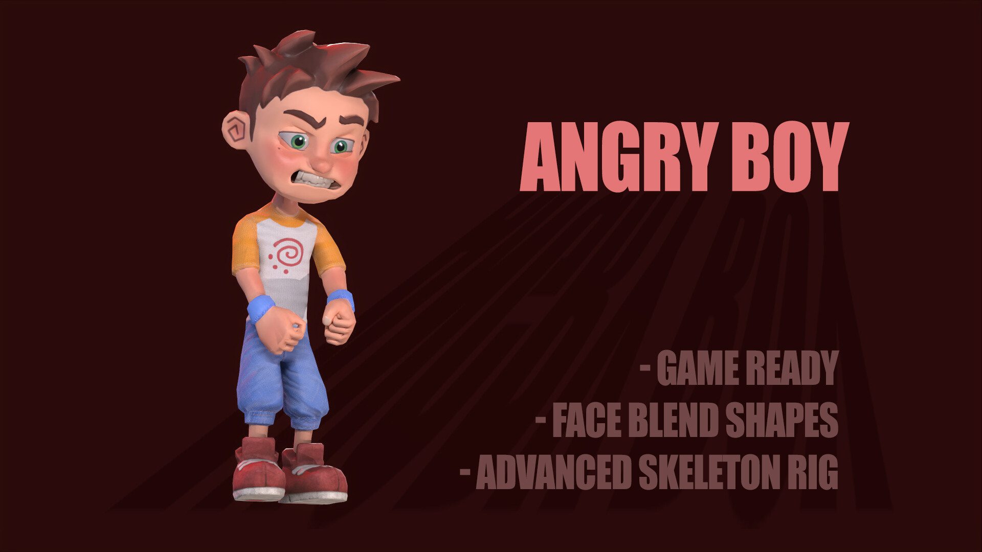 ArtStation - 3D | Angry Boy