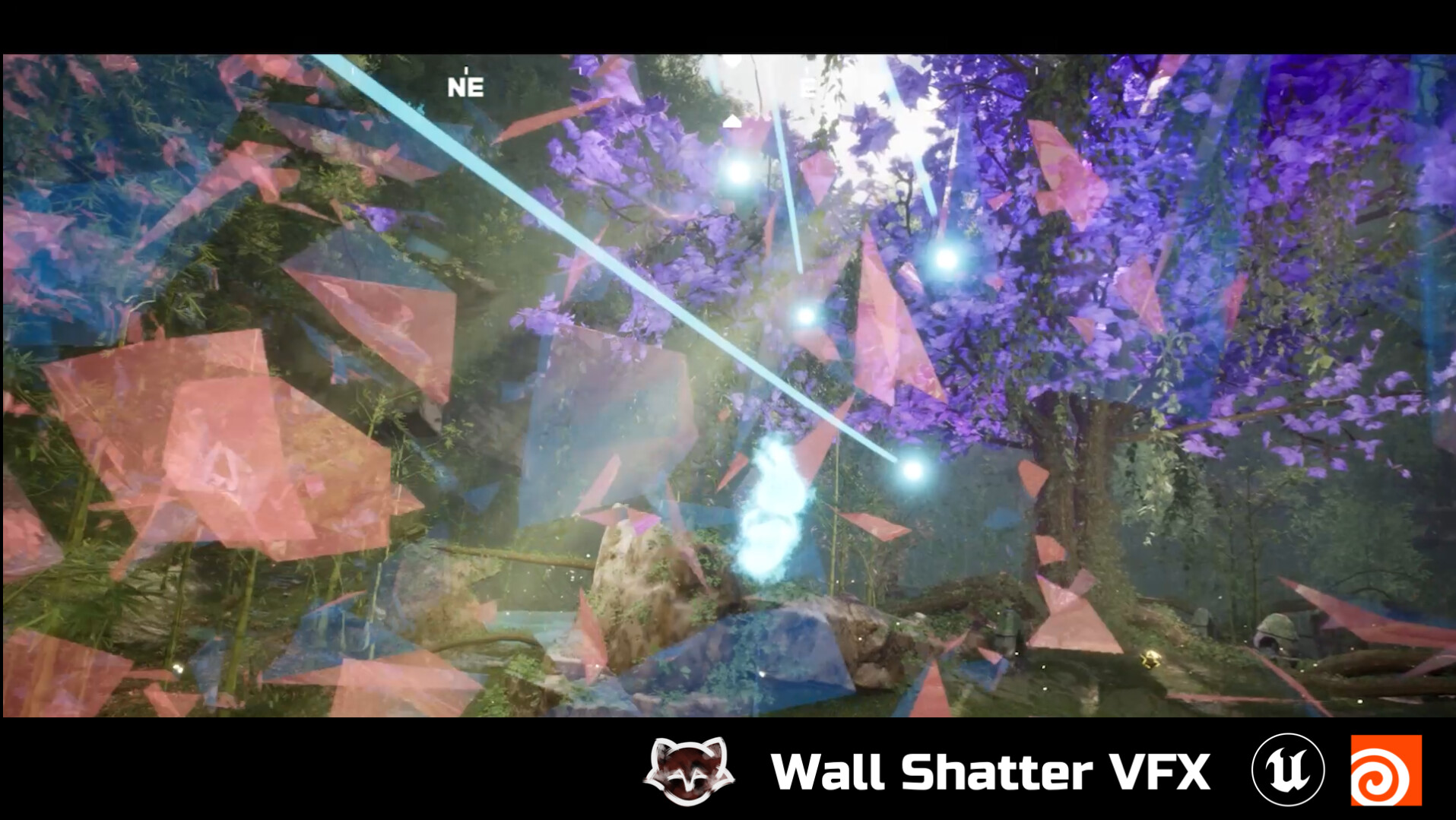 ArtStation - Wall Shatter VFX