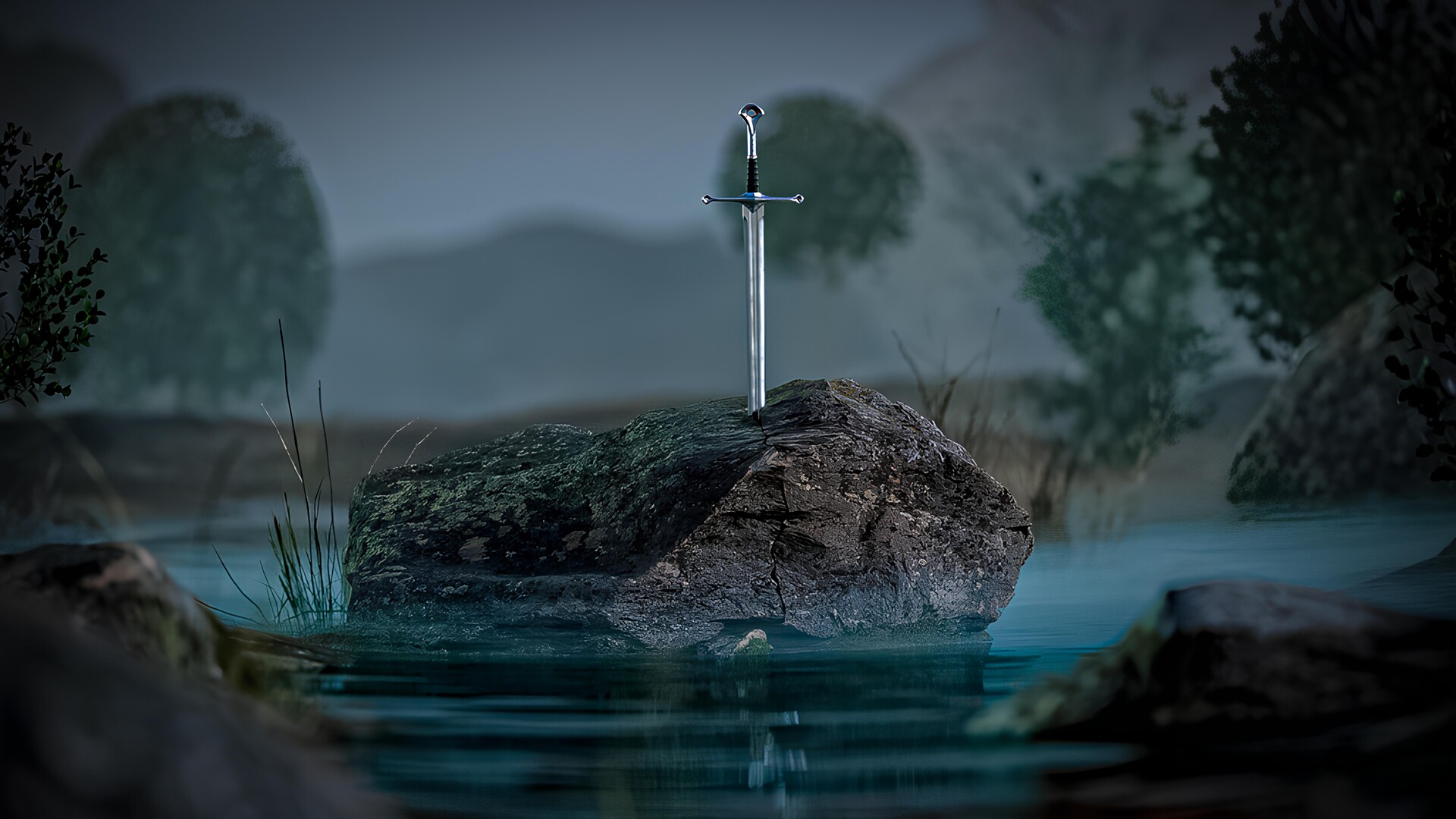 ArtStation - Sword in the stone