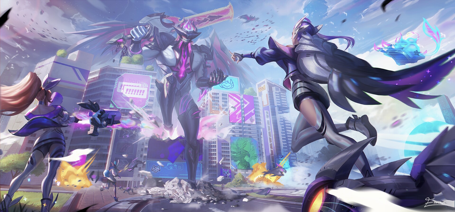 ArtStation - Anima Squad Art Contest Illustration