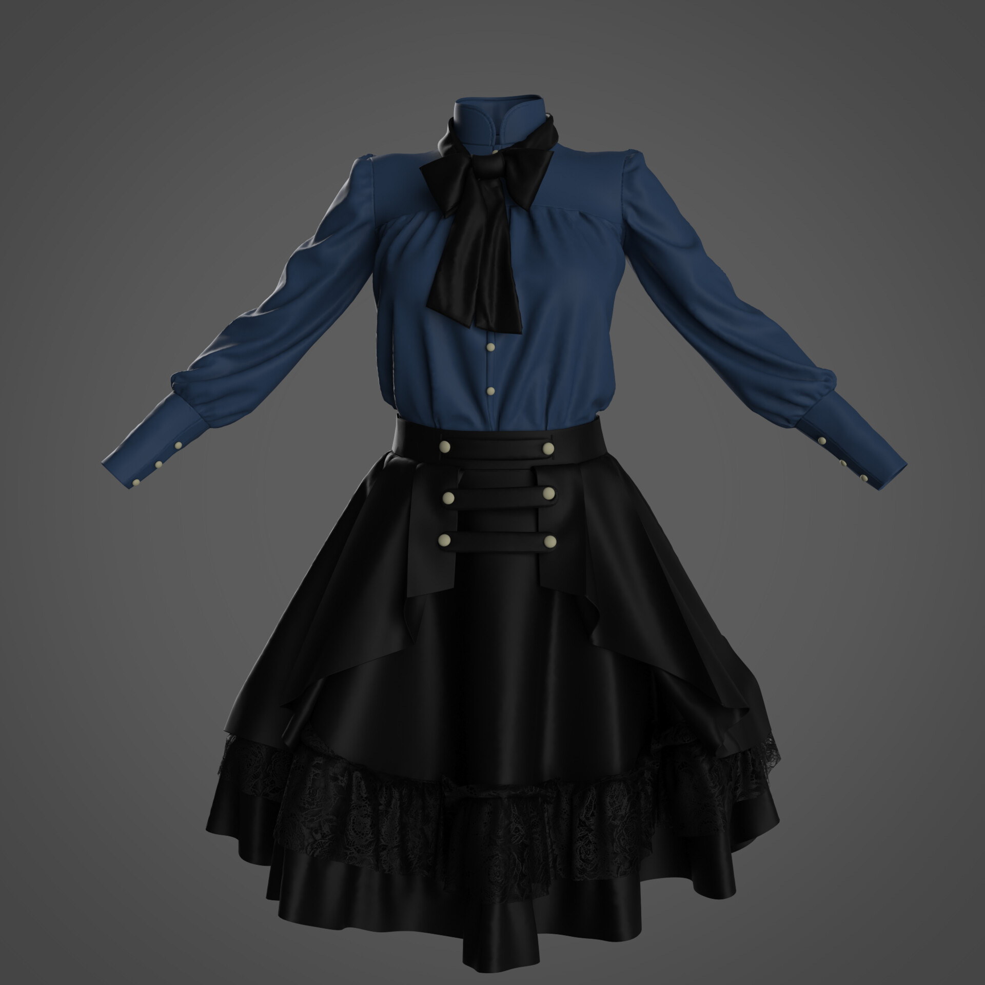 ArtStation - 3d dress