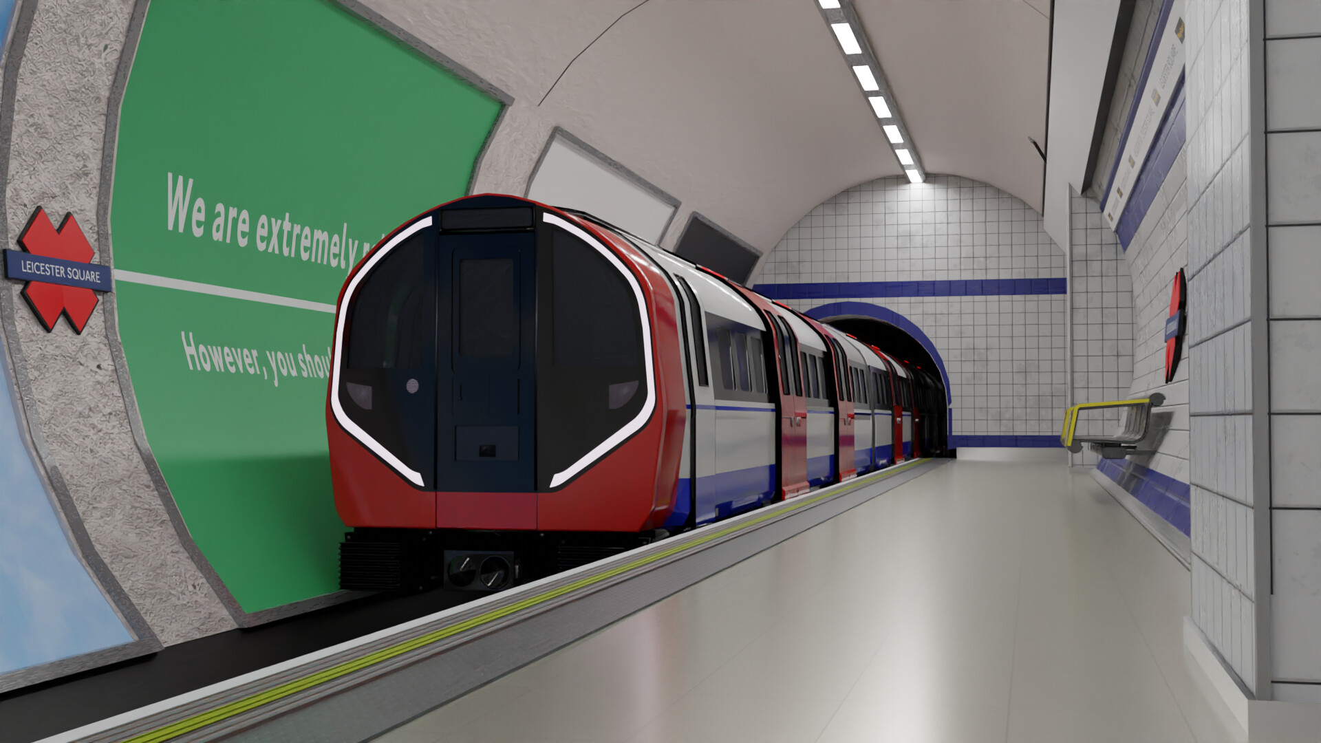 ArtStation - London Underground Trains