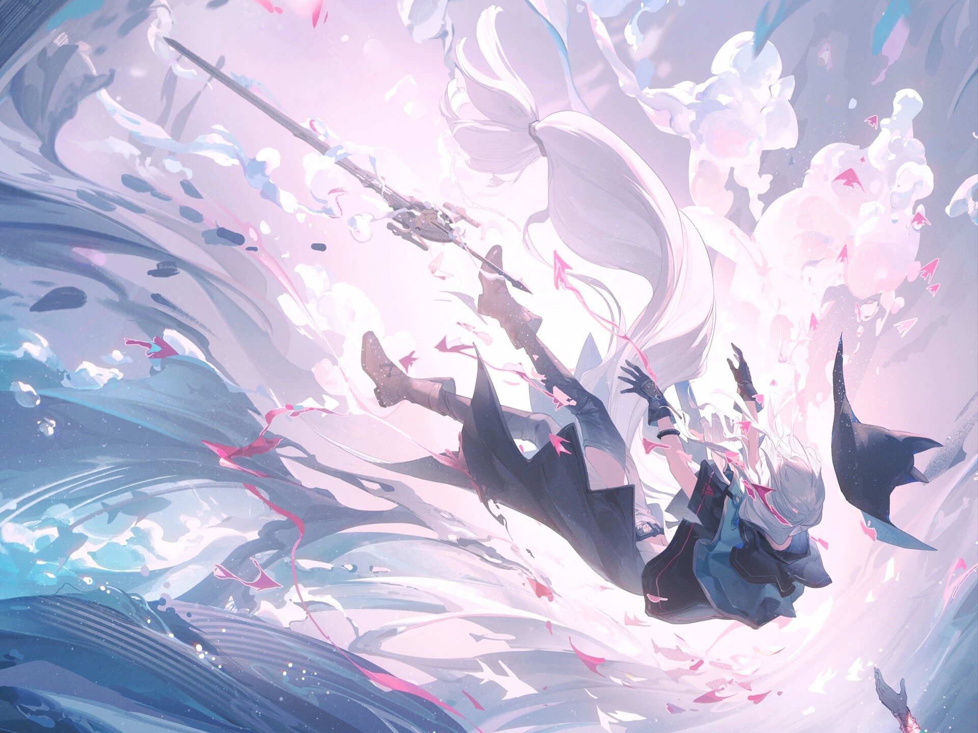 qing ying - Arknights illustration