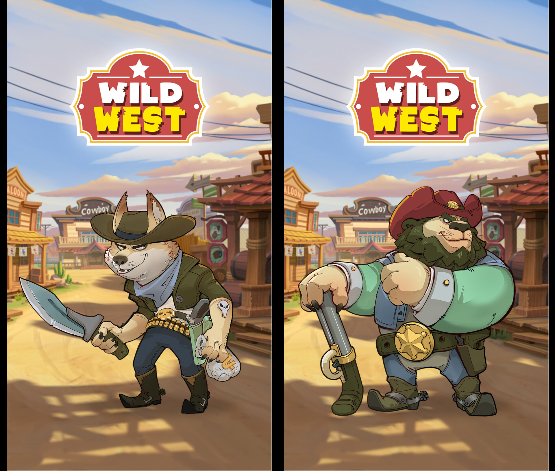 ArtStation - Animal Man Western Cowboy