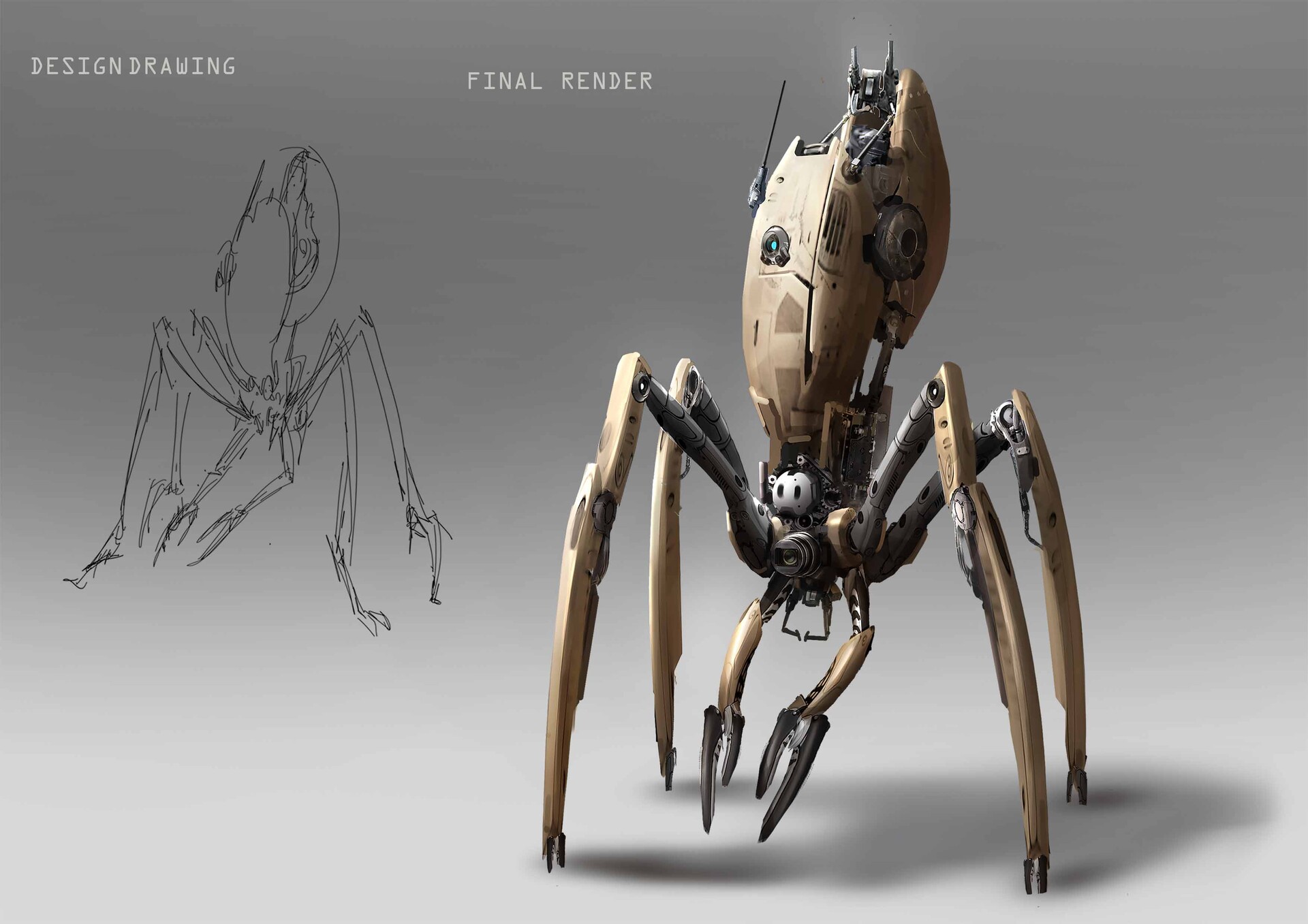 ArtStation - Mechanical animal4