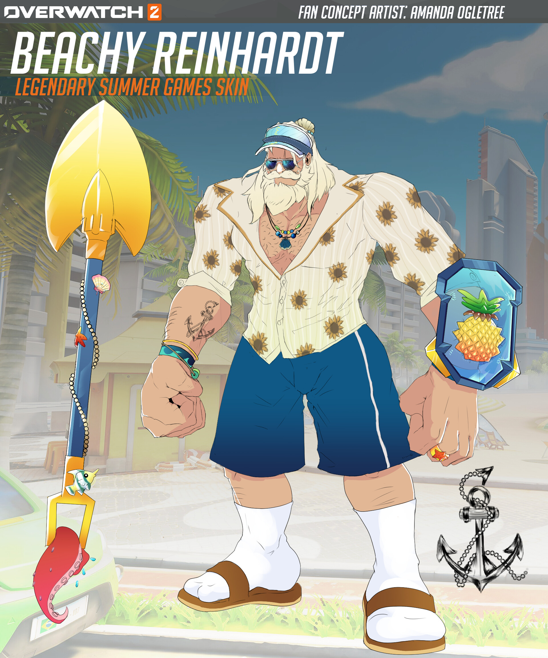 ArtStation - Beachy & Sandy Reinhardt