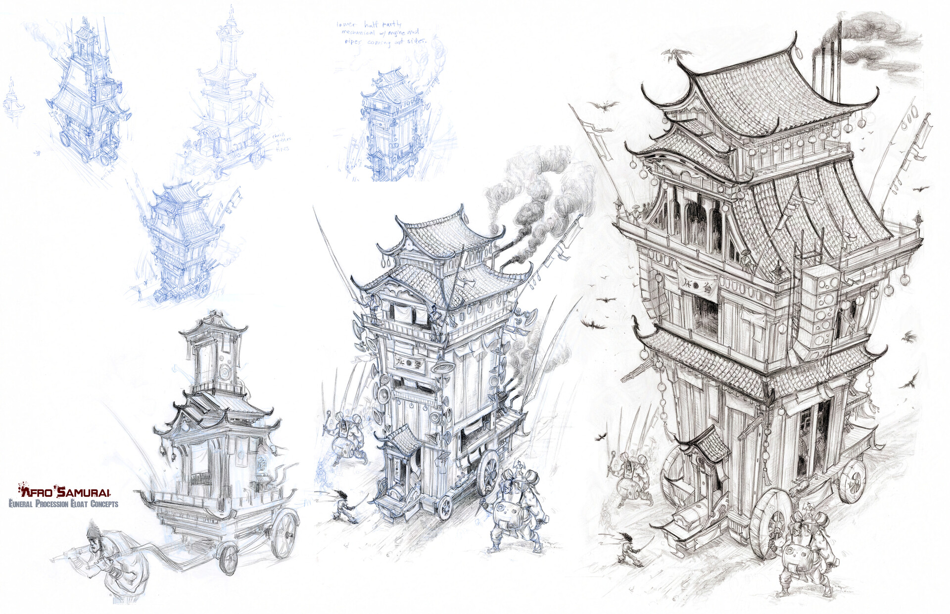 ArtStation - Procession Float Designs