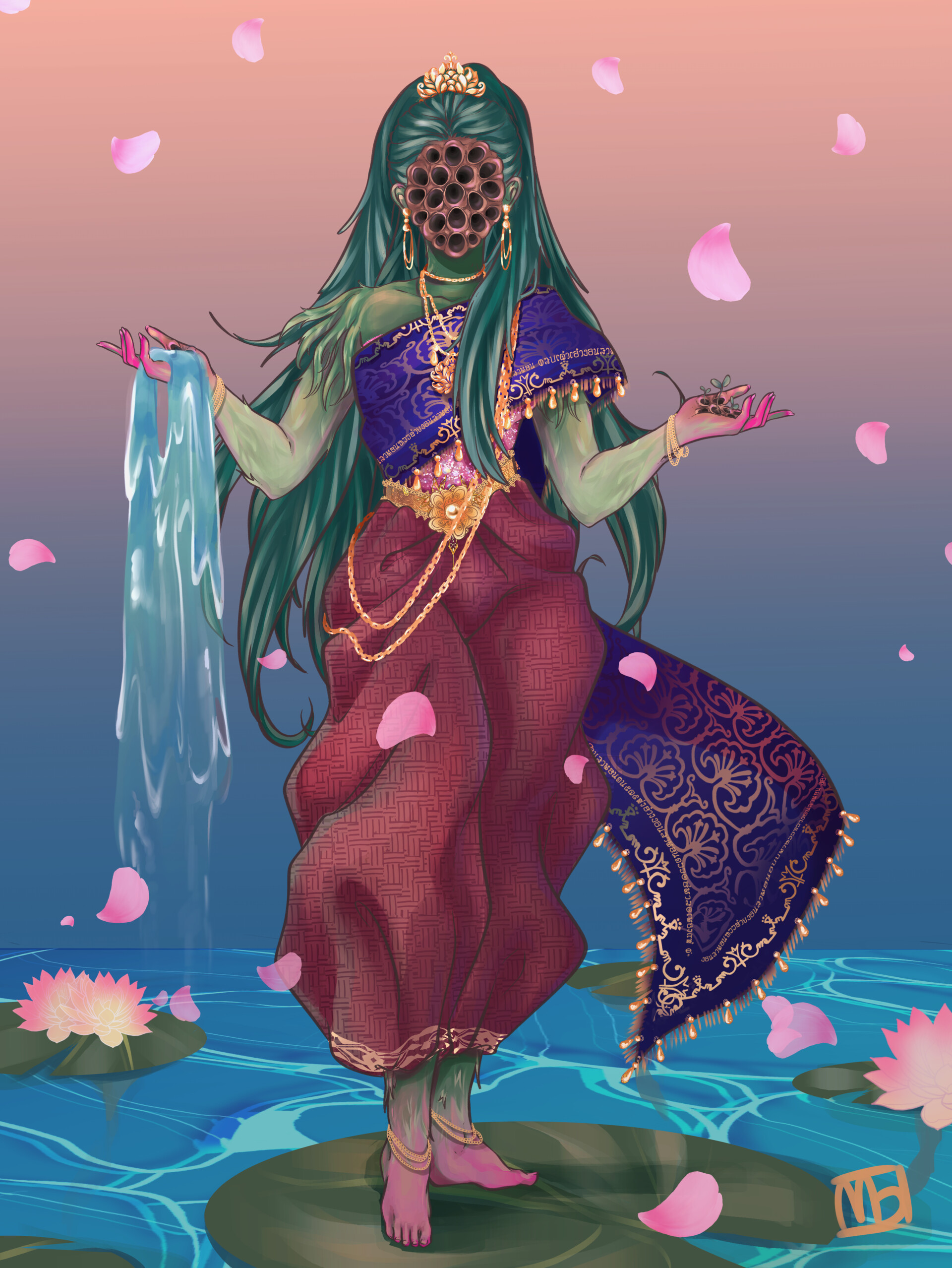 ArtStation - Lotus Flower