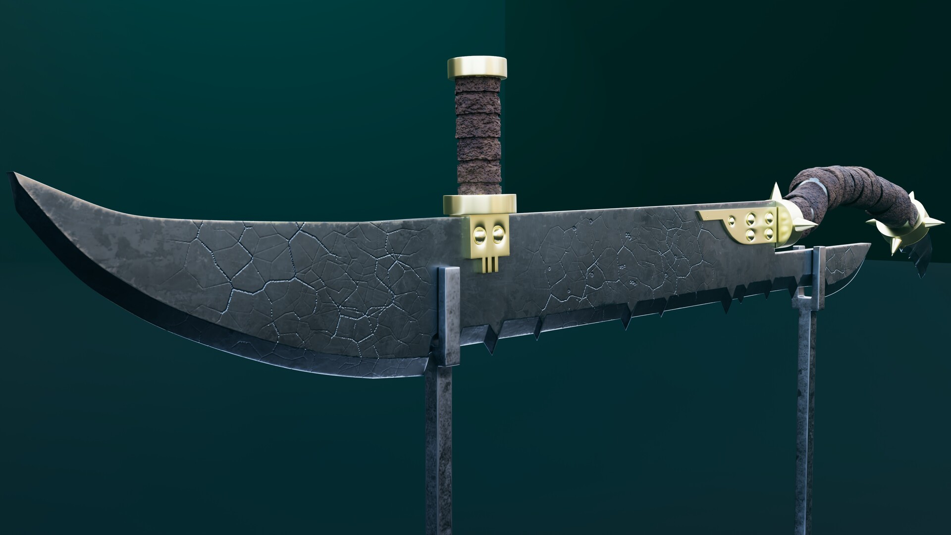 ArtStation - Game sword model