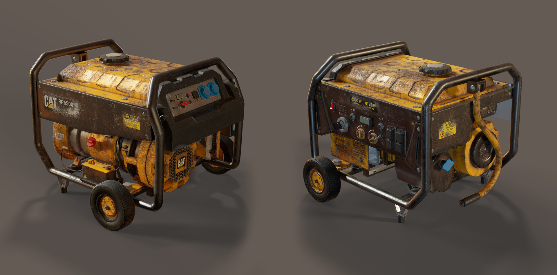 ArtStation - Portable Generator - AAA Videogame Prop