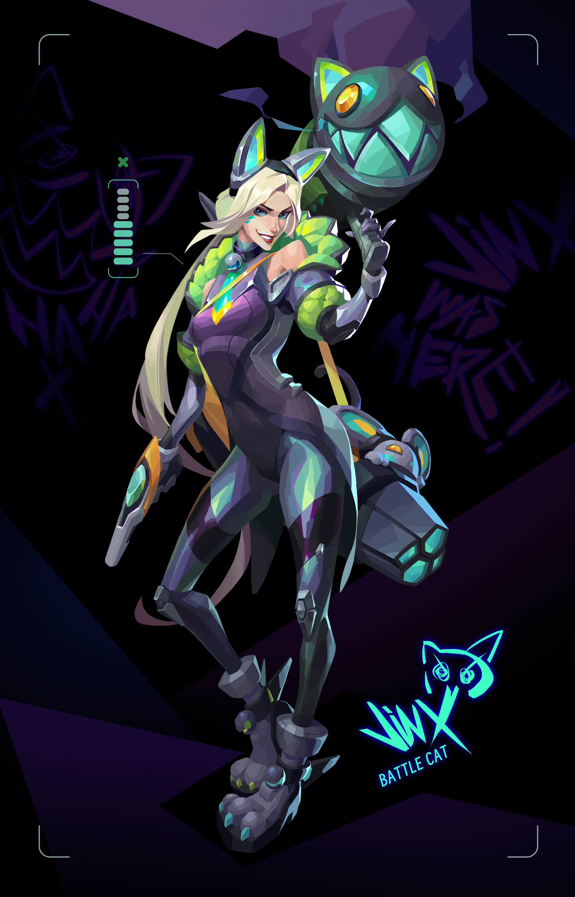 ArtStation - Battle Cat Jinx