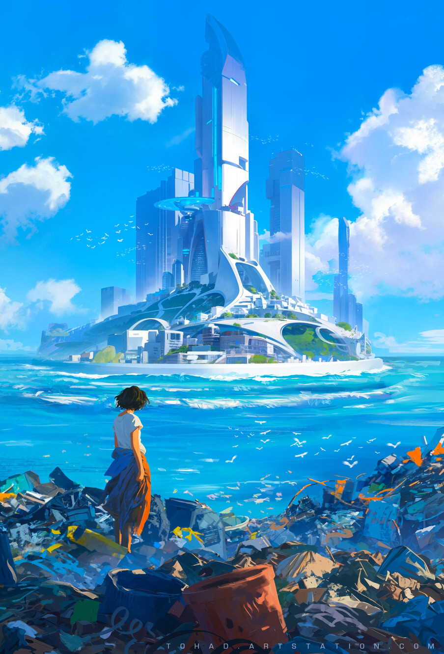 ArtStation - Au large des Vîles