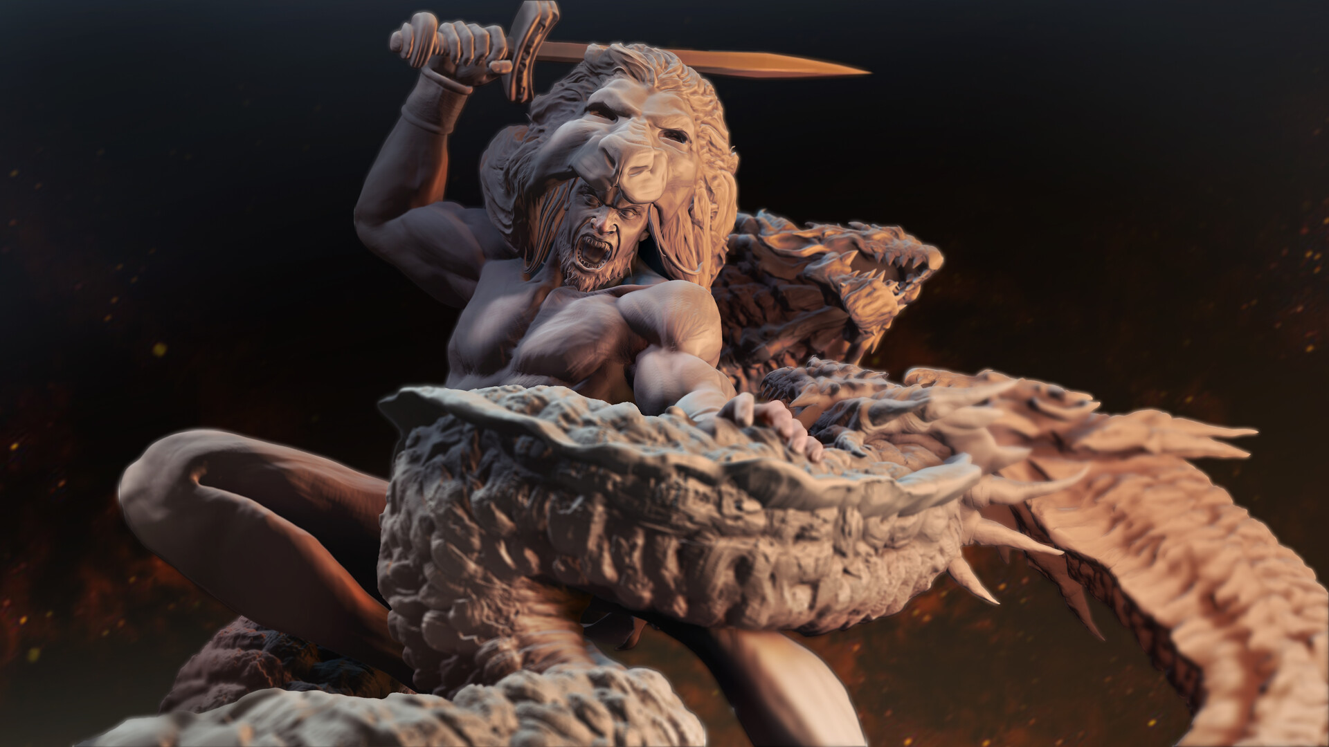 ArtStation - Creature Sculpt Assignment