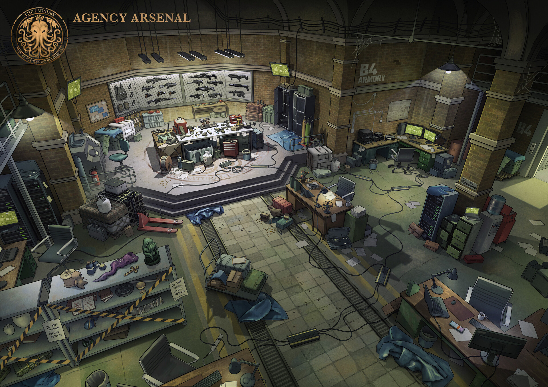 ArtStation - The Jennifer Morgue - Agency Arsenal