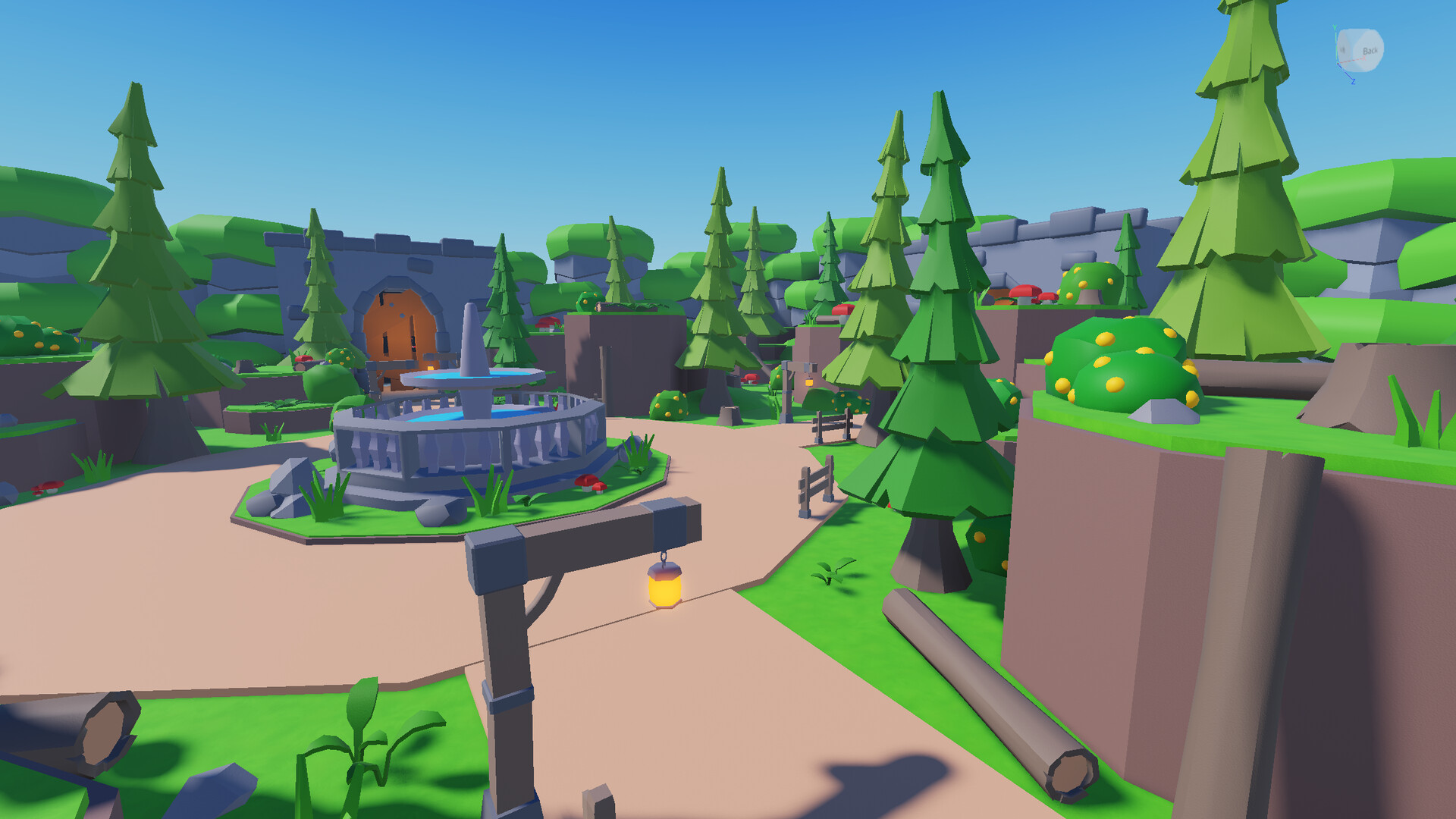 ArtStation - Lemonade Simulator Lobby (2022)