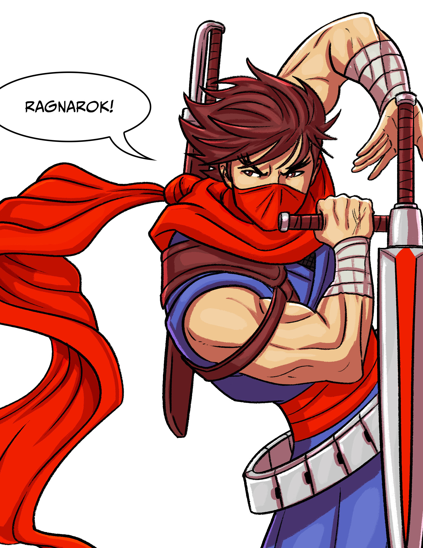 ArtStation - MVC Collection - Strider Hiryu