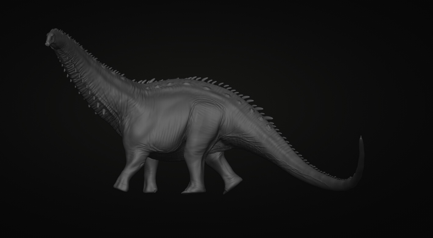 ArtStation - Apatosaurus Model