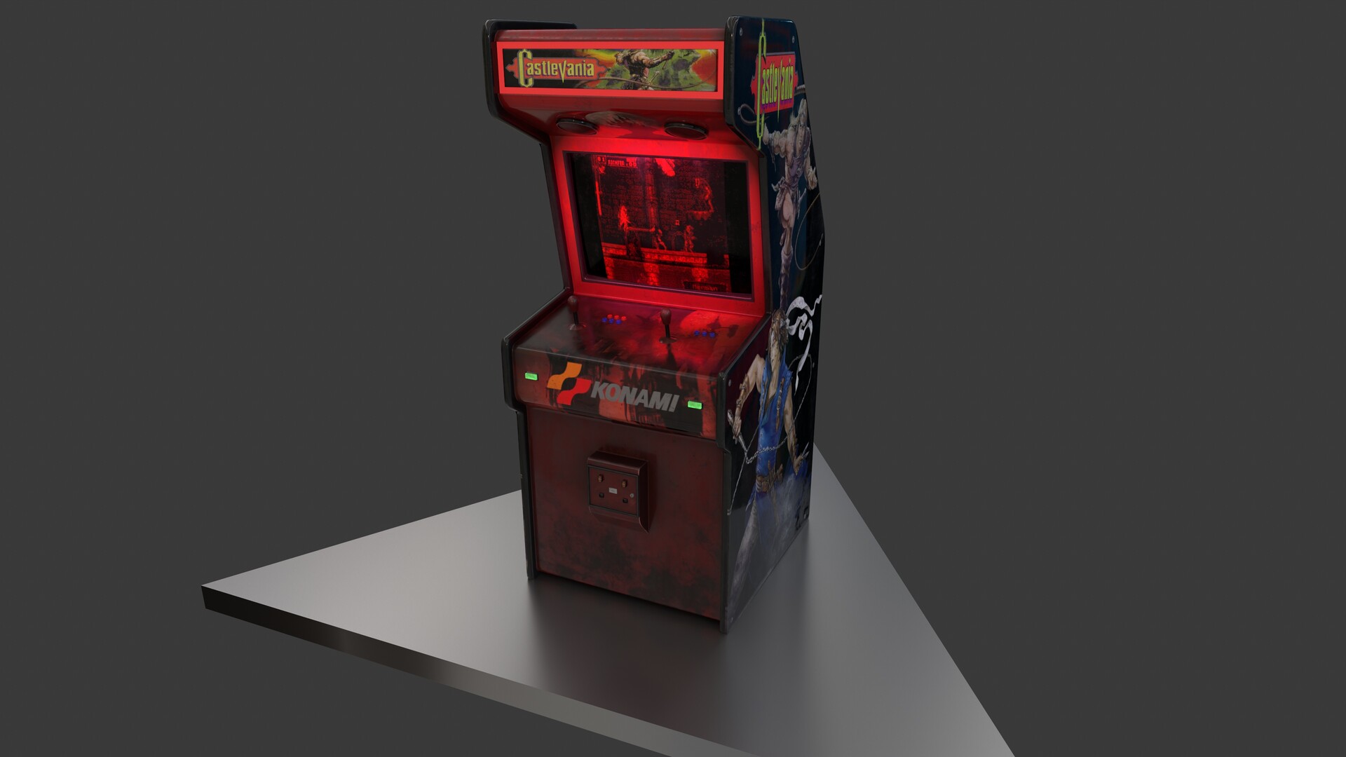 Ricardo Sordo - Castlevania Arcade Machine