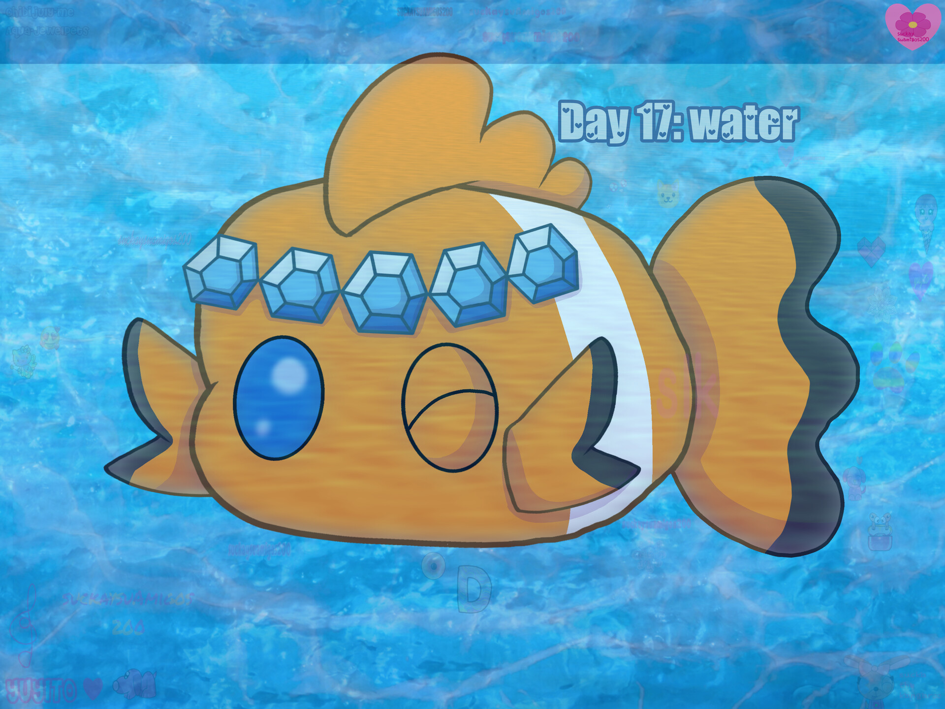 ArtStation - Chibijuly Day 17: water