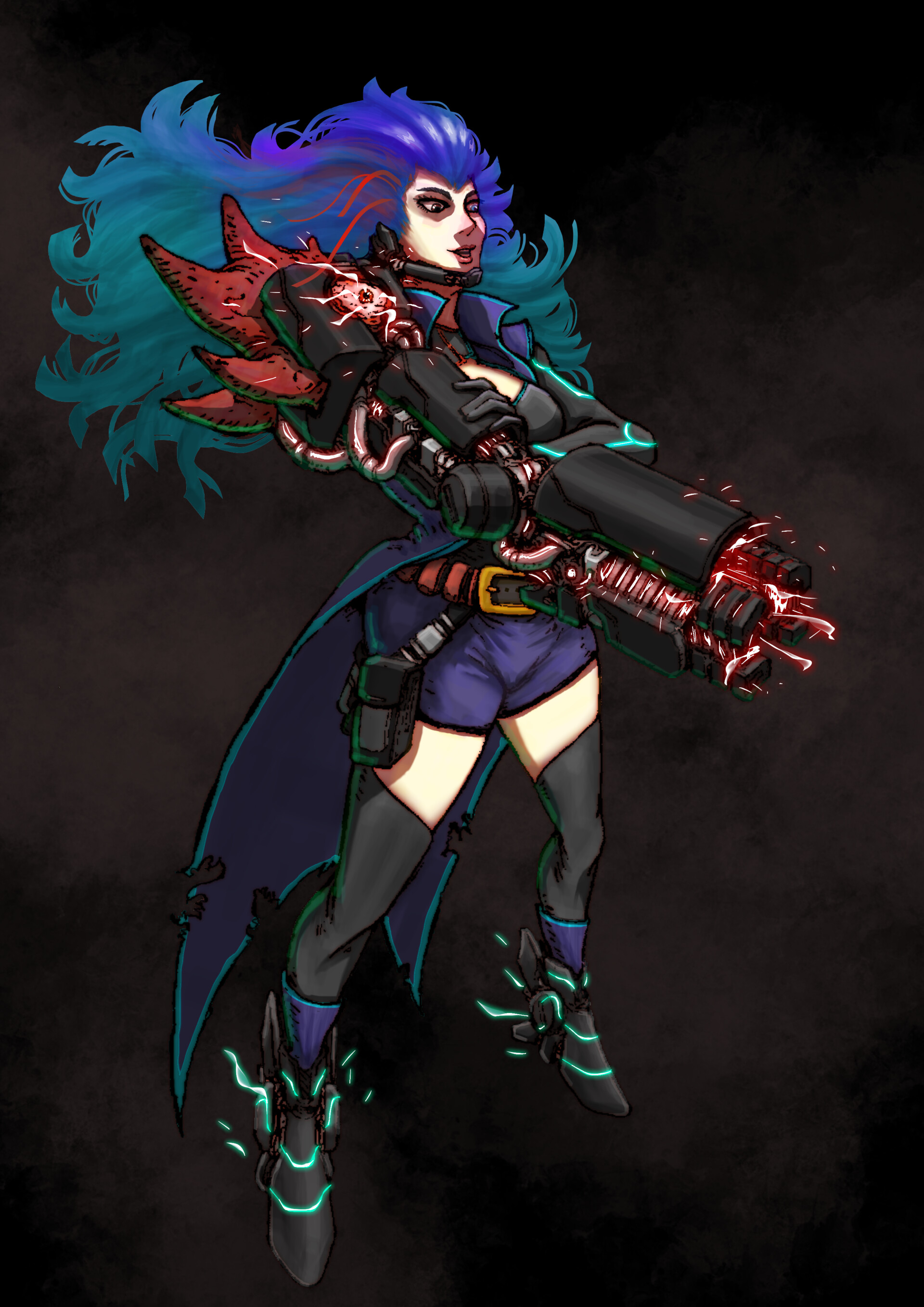 ArtStation - Demon Cyborg Arm