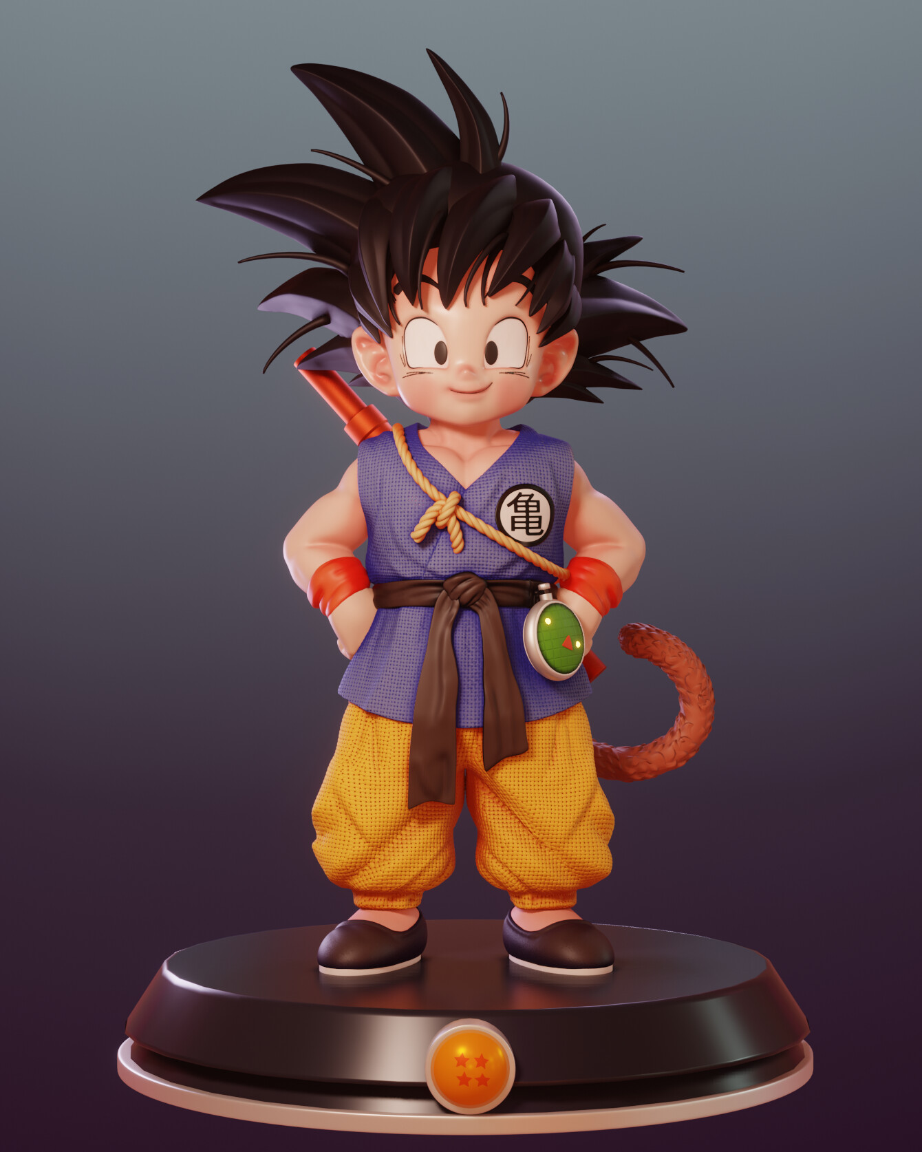 ArtStation - GOKU DRAGON BALL