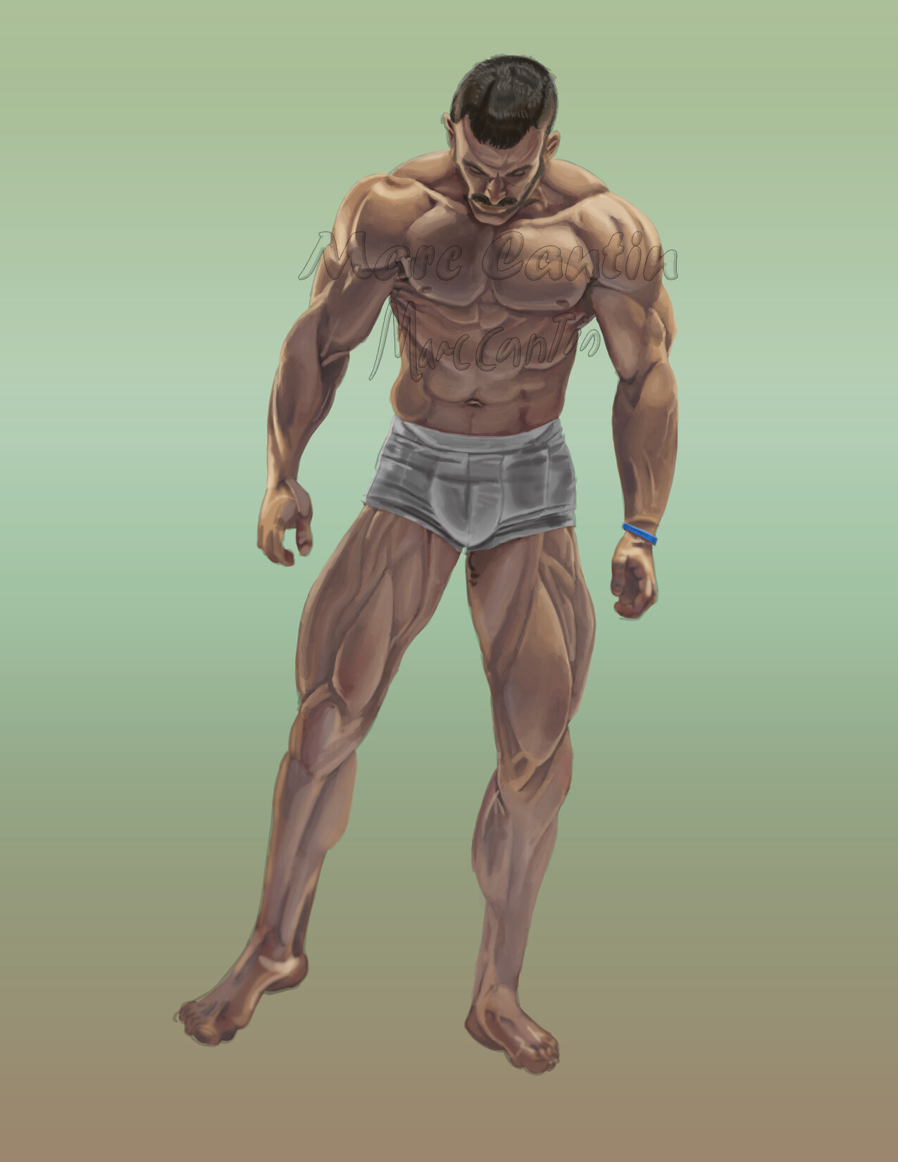 ArtStation - Man Leaning Photo Ref