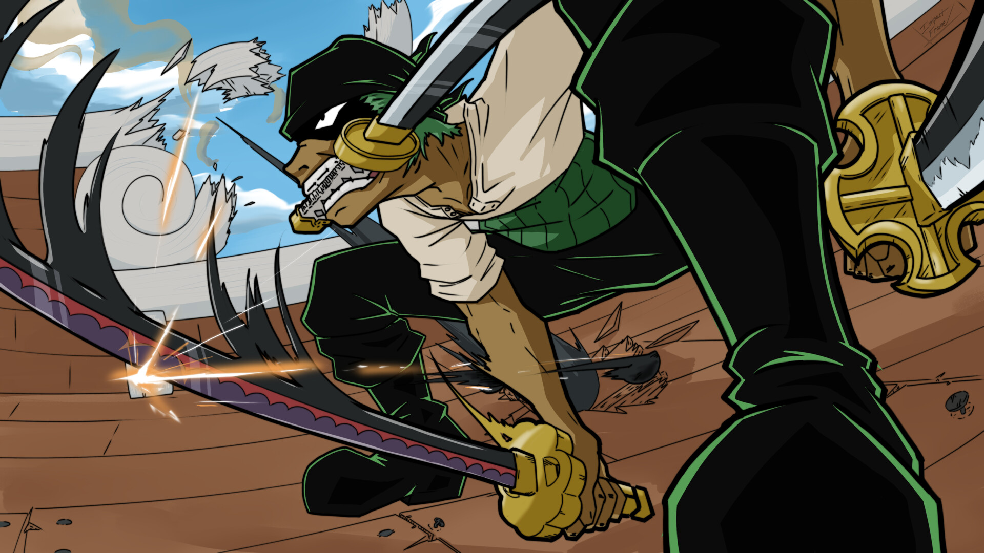 Alex Norton - Roronoa Zoro Fanart
