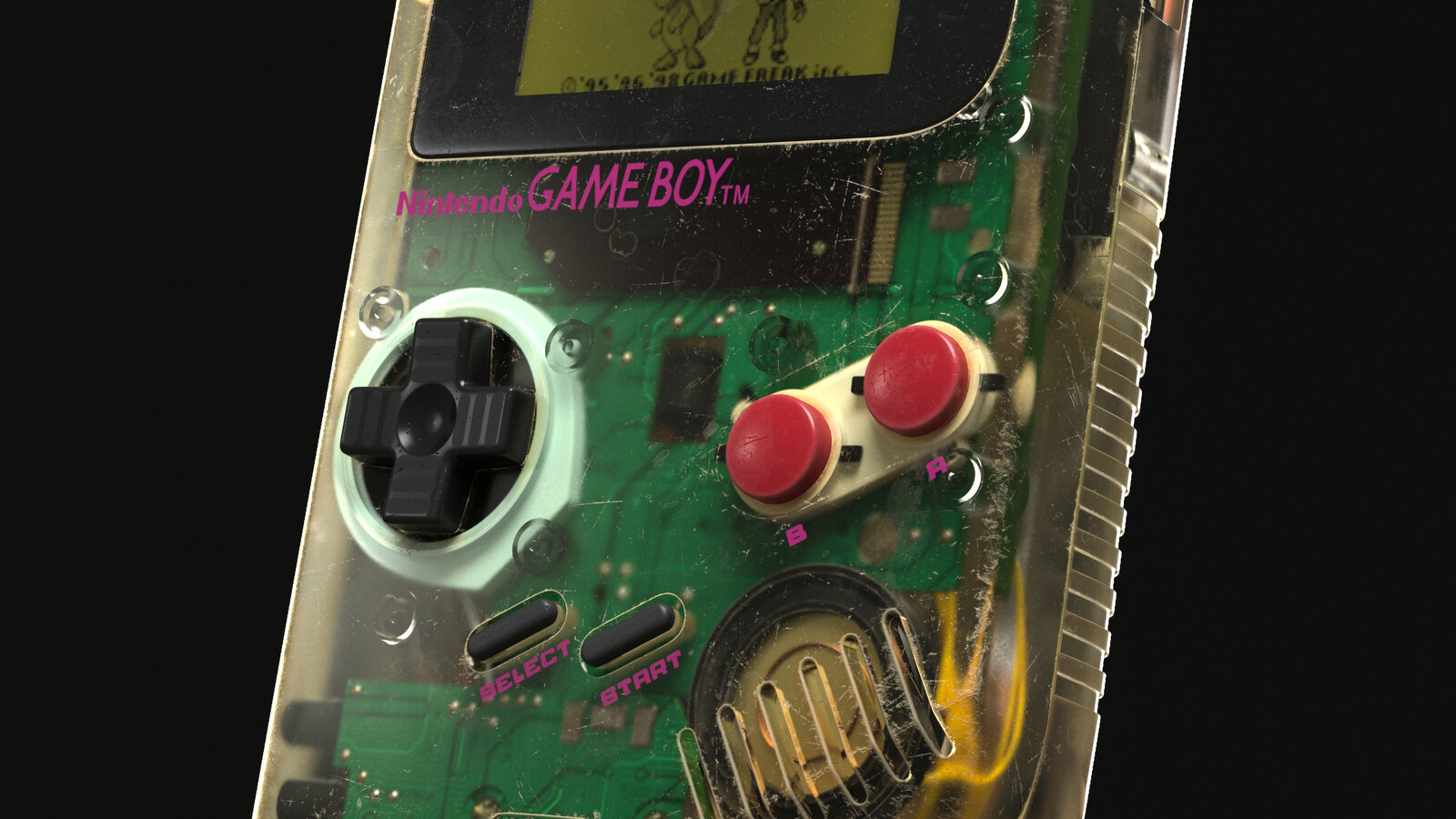 Games Artist - Game Boy - Prop Breakdown - Carla Albertelli