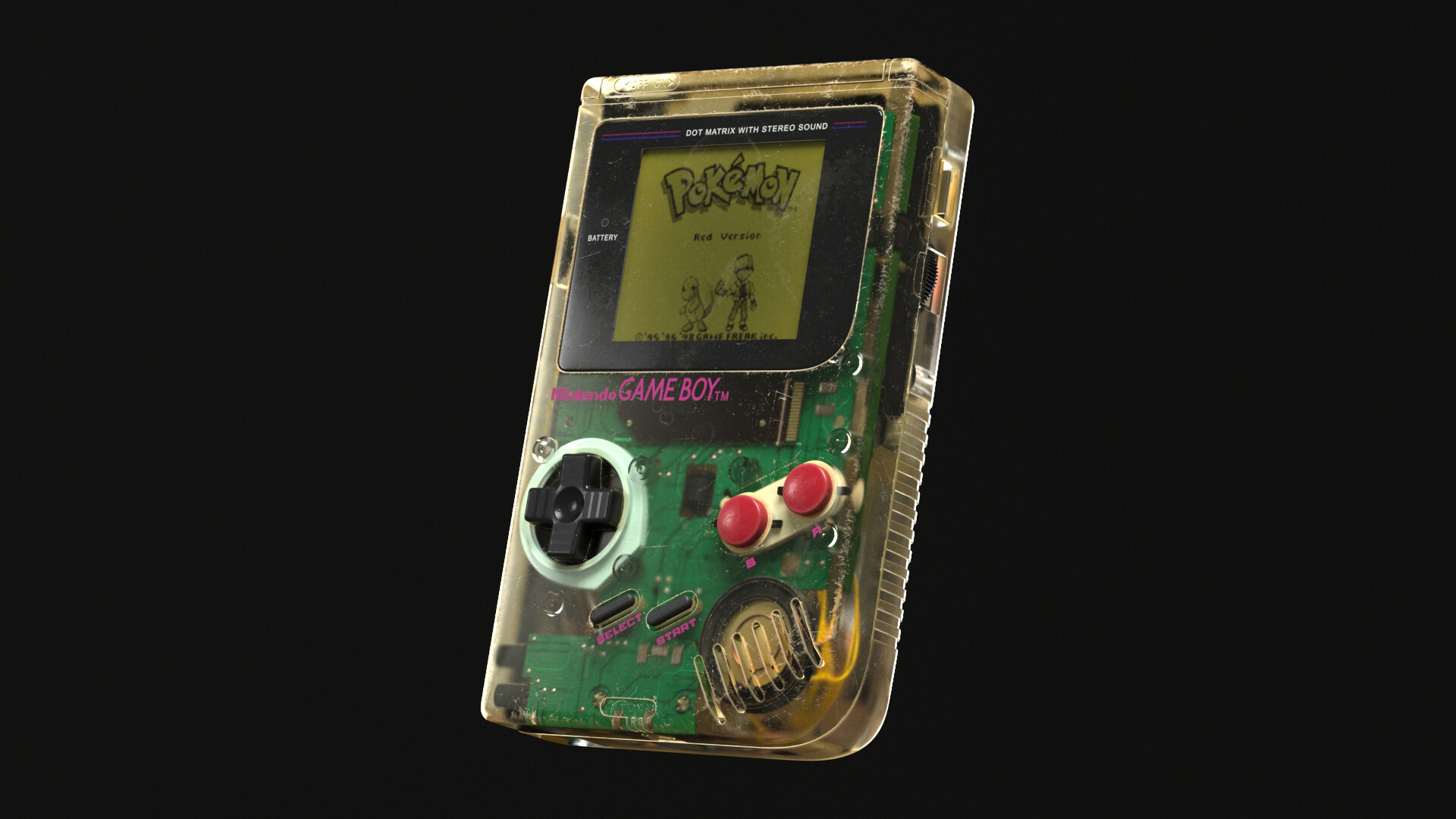 Games Artist - Game Boy - Prop Breakdown - Carla Albertelli