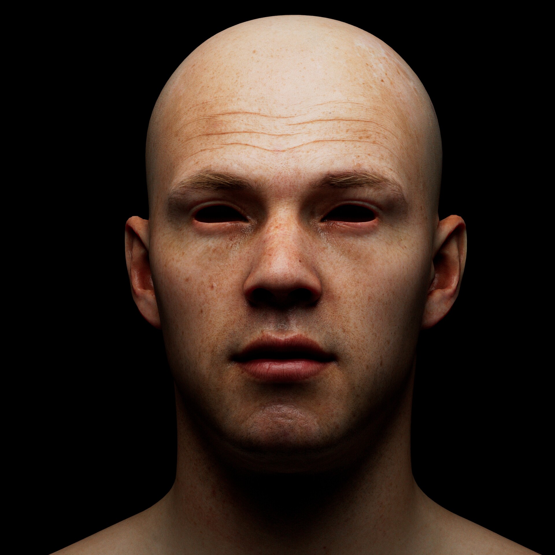 ArtStation - Maya face render