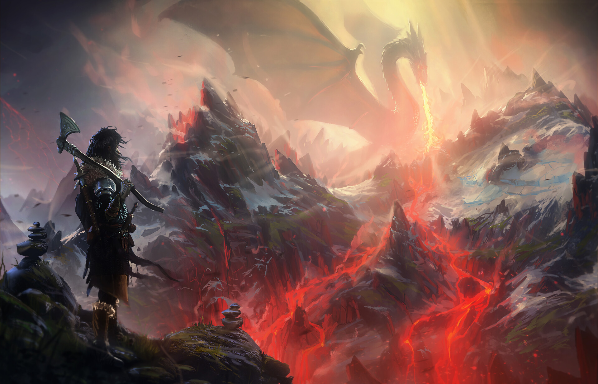 ArtStation - The Dragon Forge