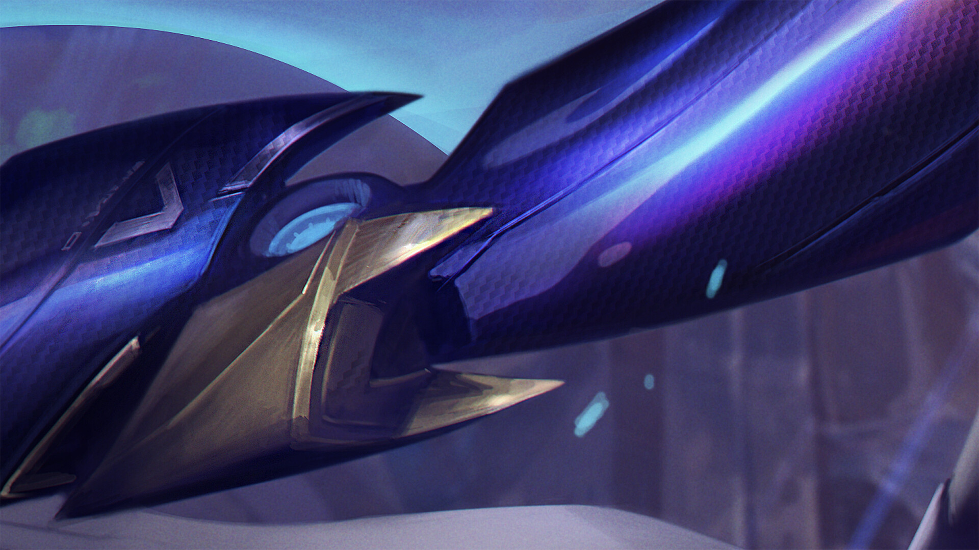 Bo Chen Battle Bat Xayah Splash Art