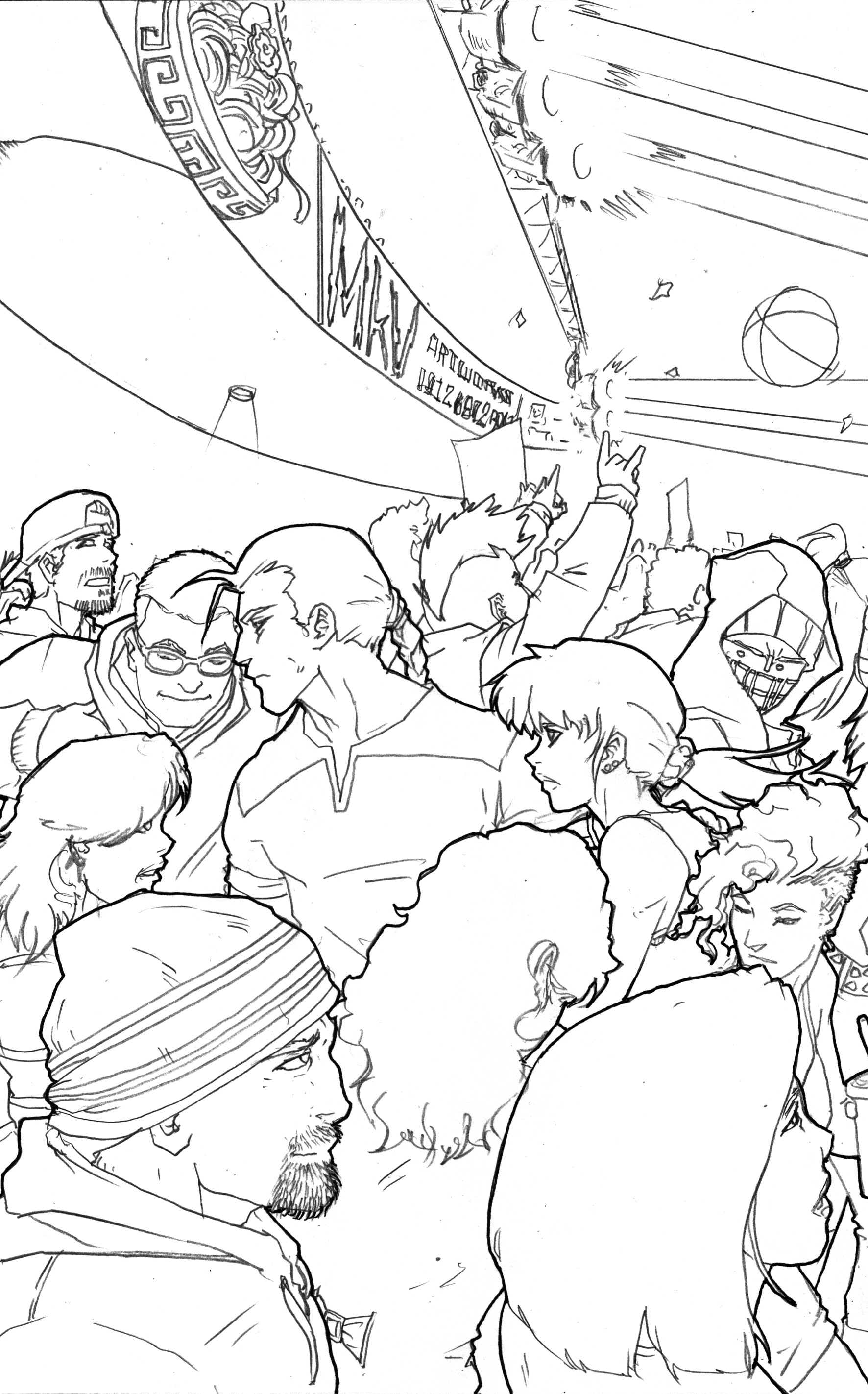 coloring pages comic