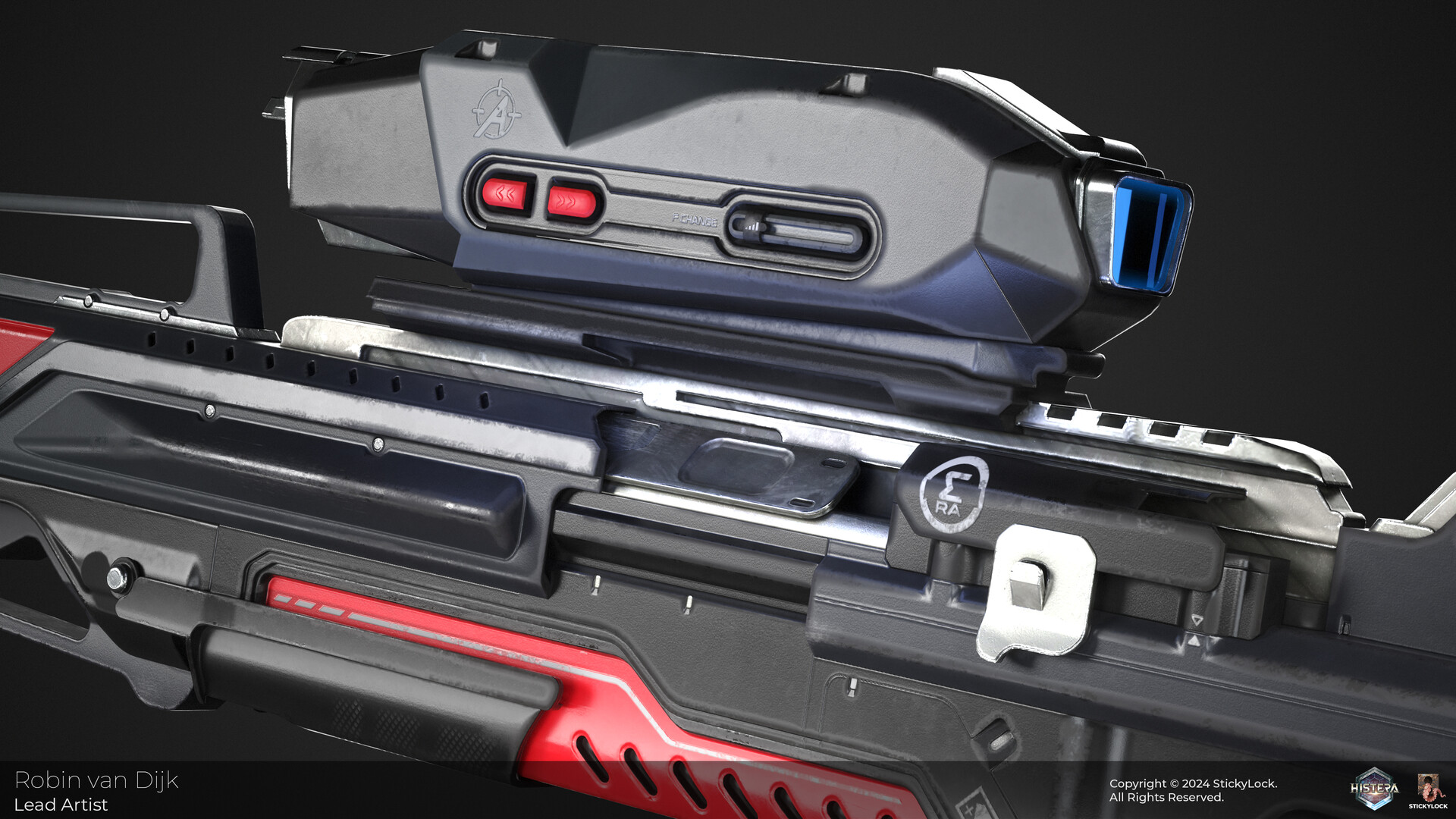 Robin van Dijk - Histera - Sci-Fi Weapons