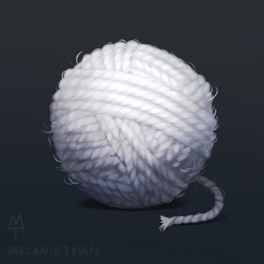 ArtStation - Wool Texture Study