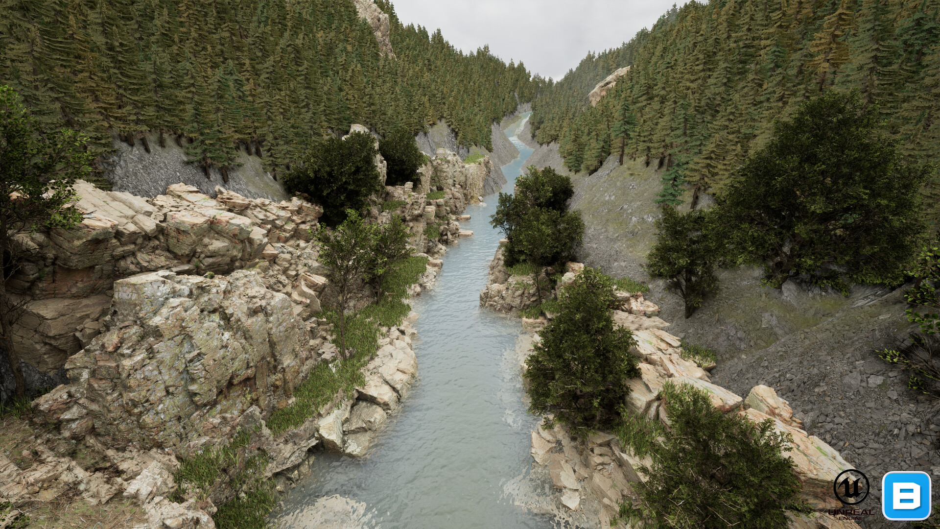 Rohan Haque - A Landscape of a River