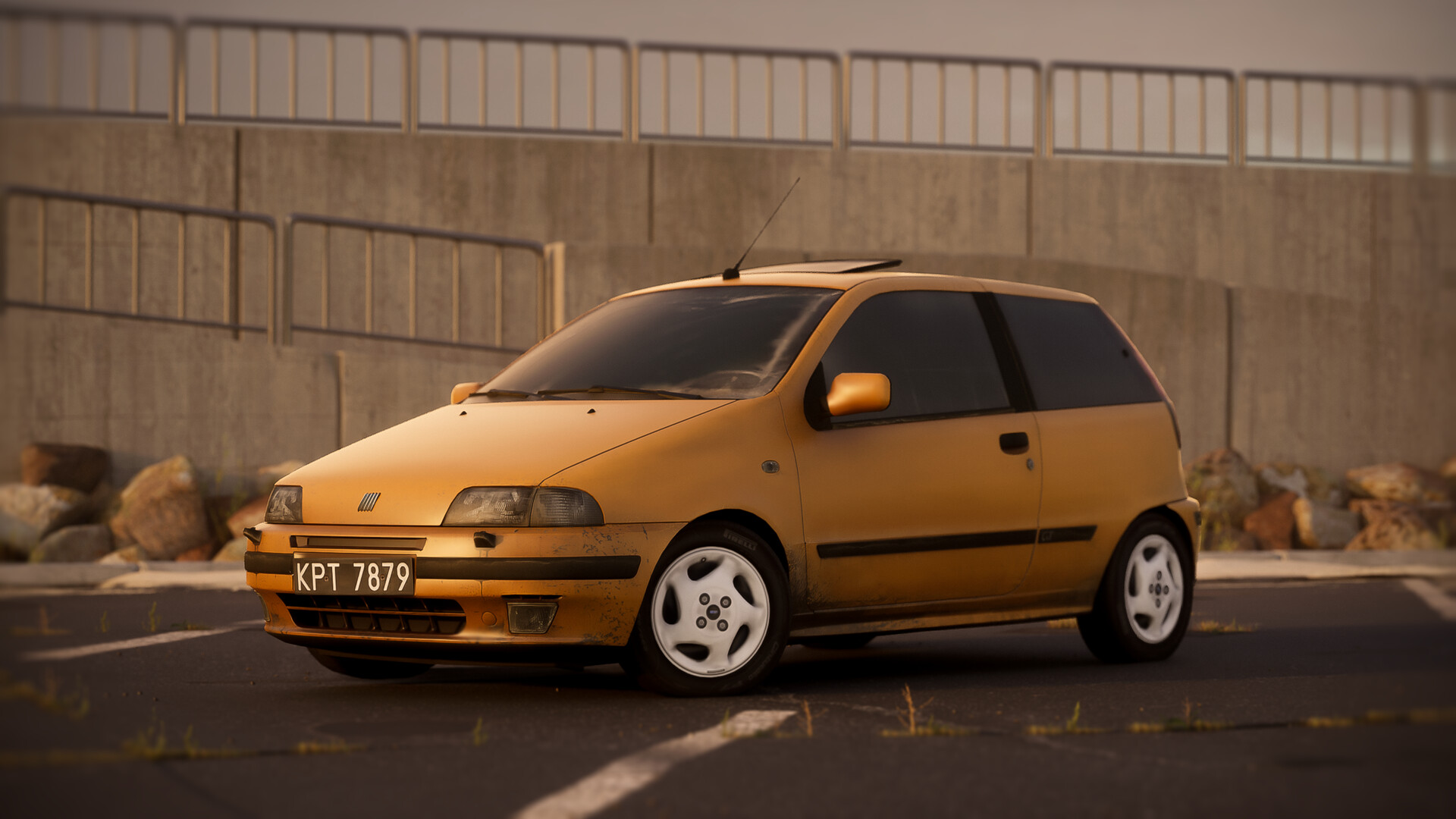 ArtStation - Fiat Punto GT 1995