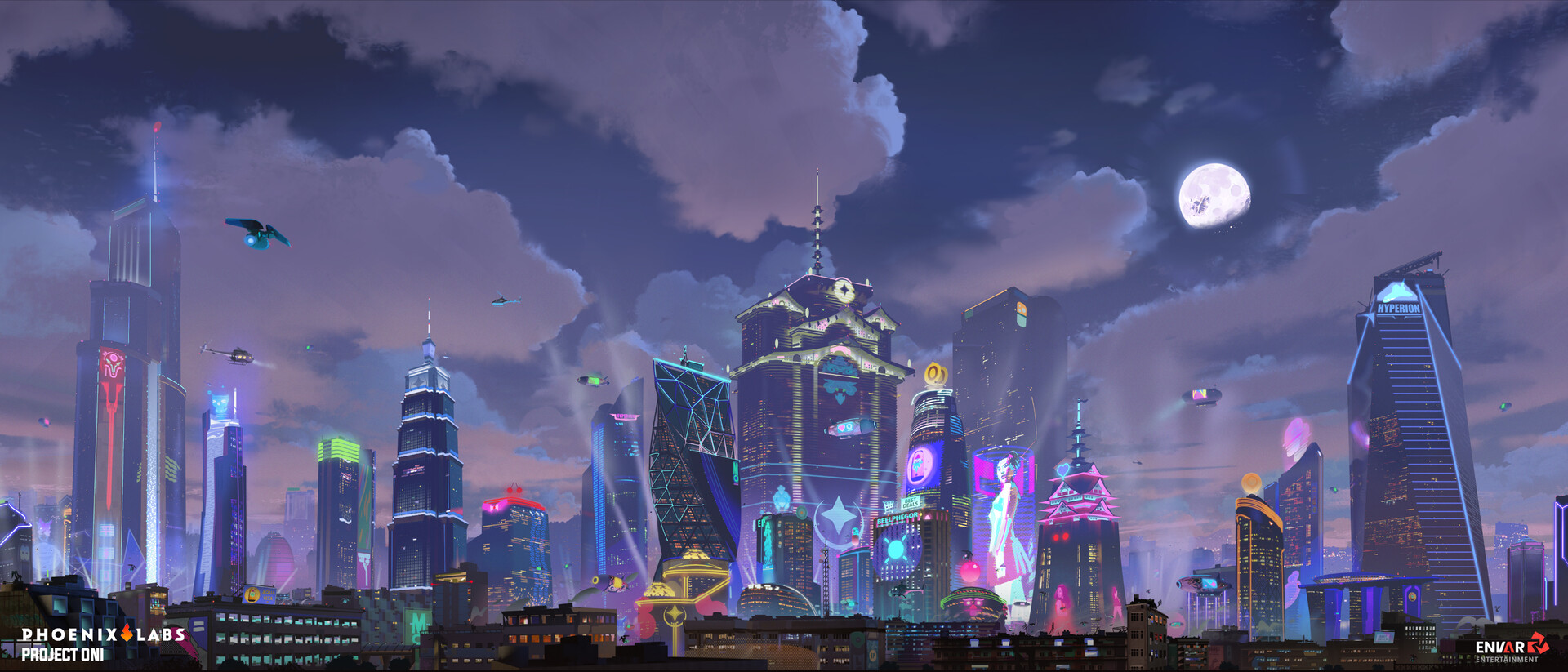 Envar Studio - Project ONI Unreleased - Concept and visual development