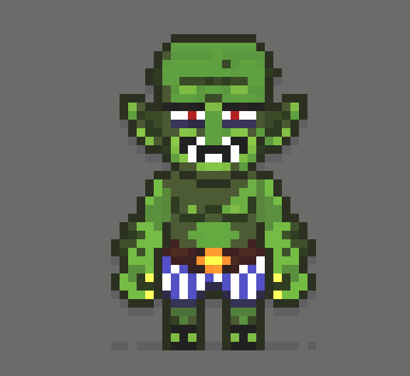 ArtStation - Goblin Pixel + Voxel