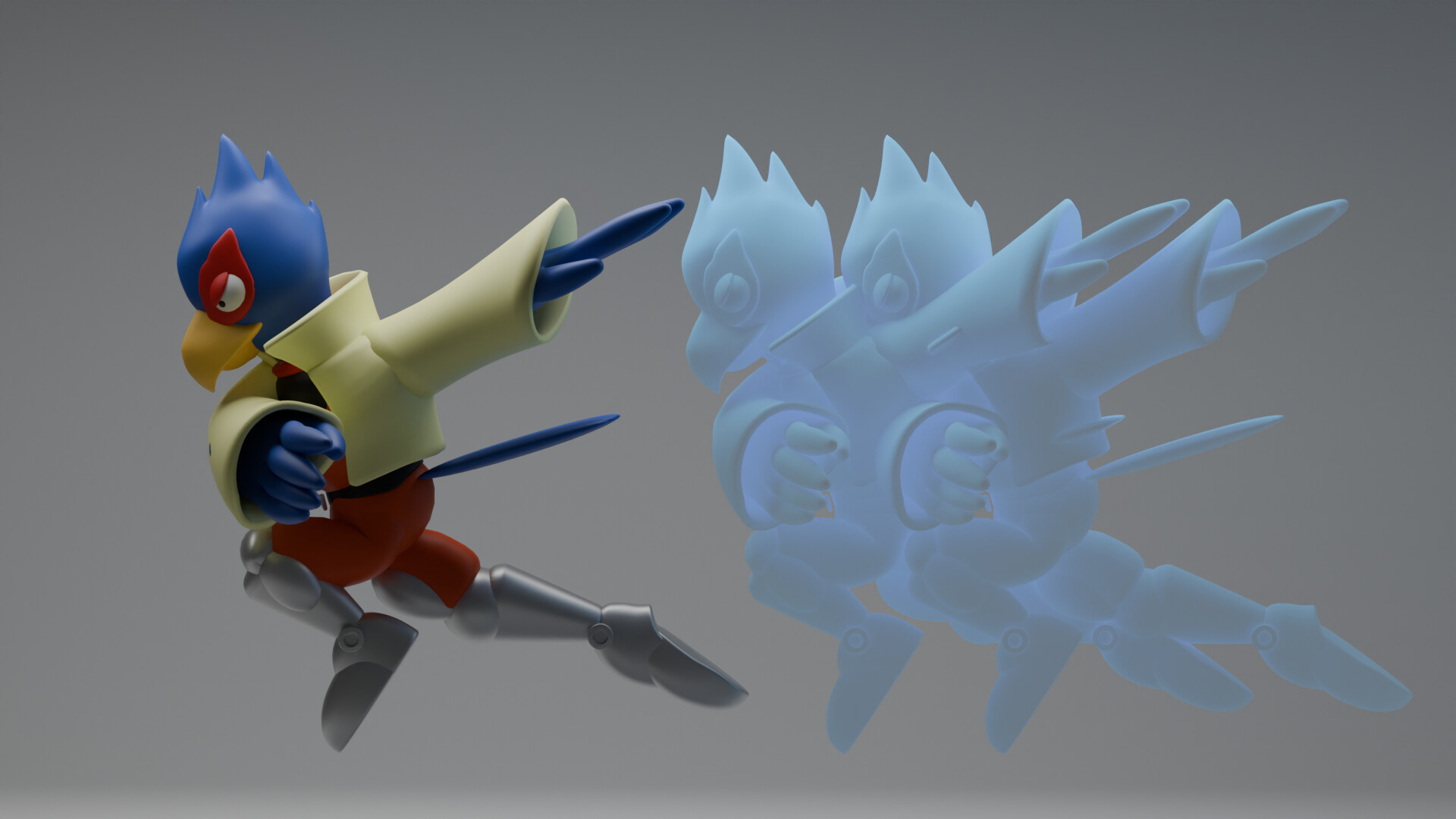 ArtStation - Falco Lombardi - Ssbm