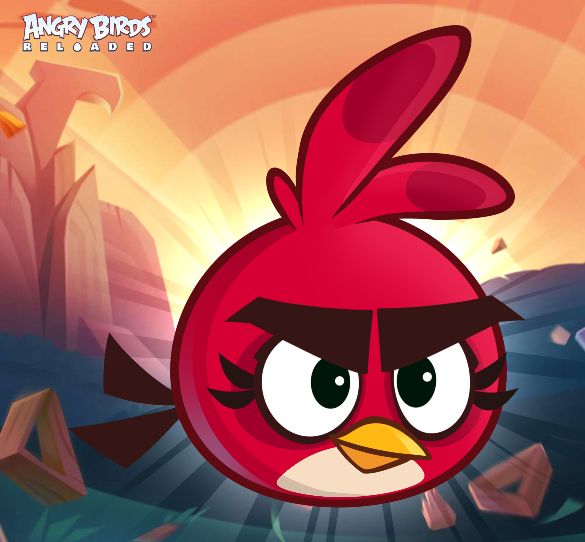 KrimaDraws - Angry Birds - Ruby in Different Styles
