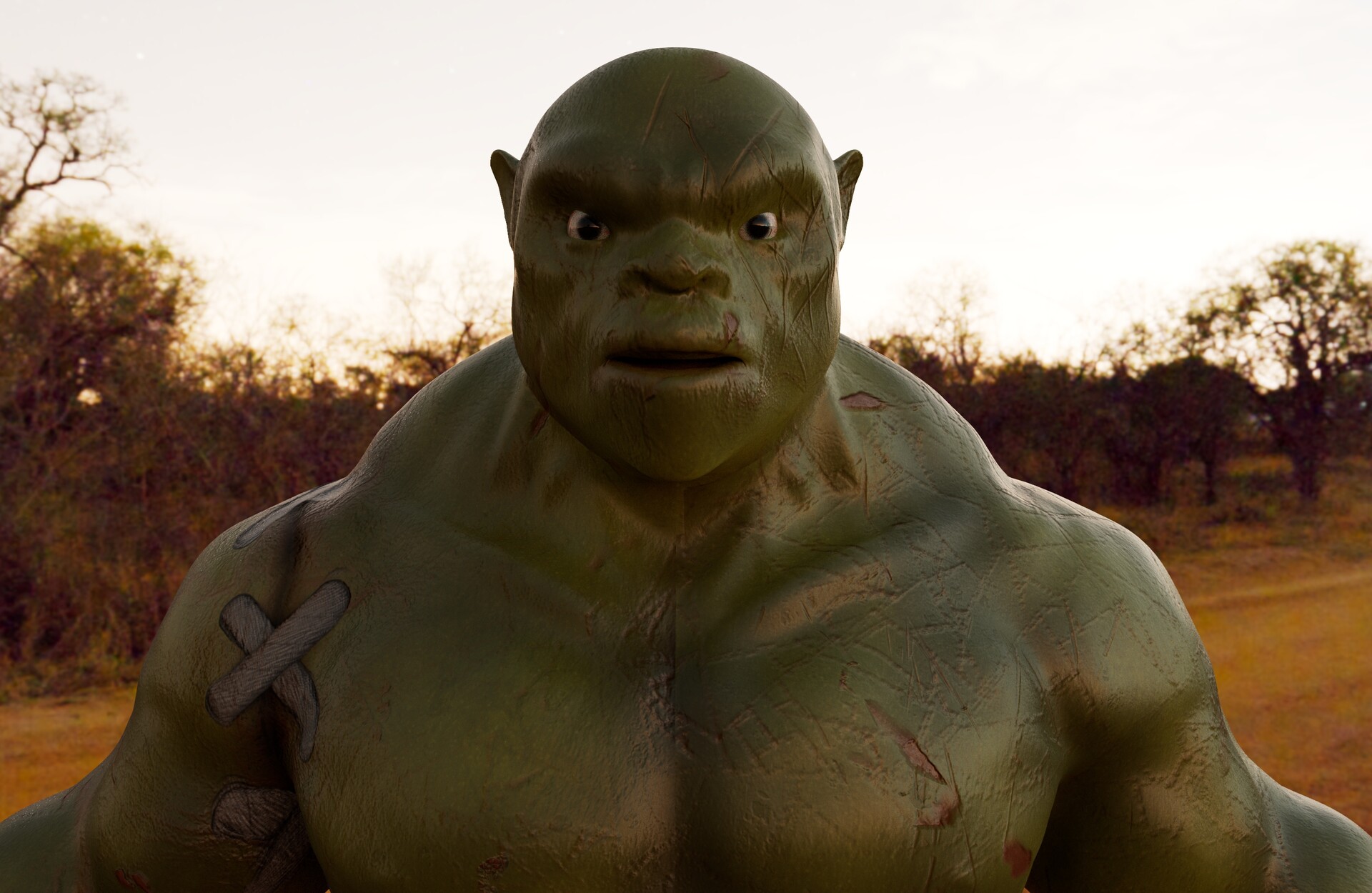 ArtStation - Orc Hulk