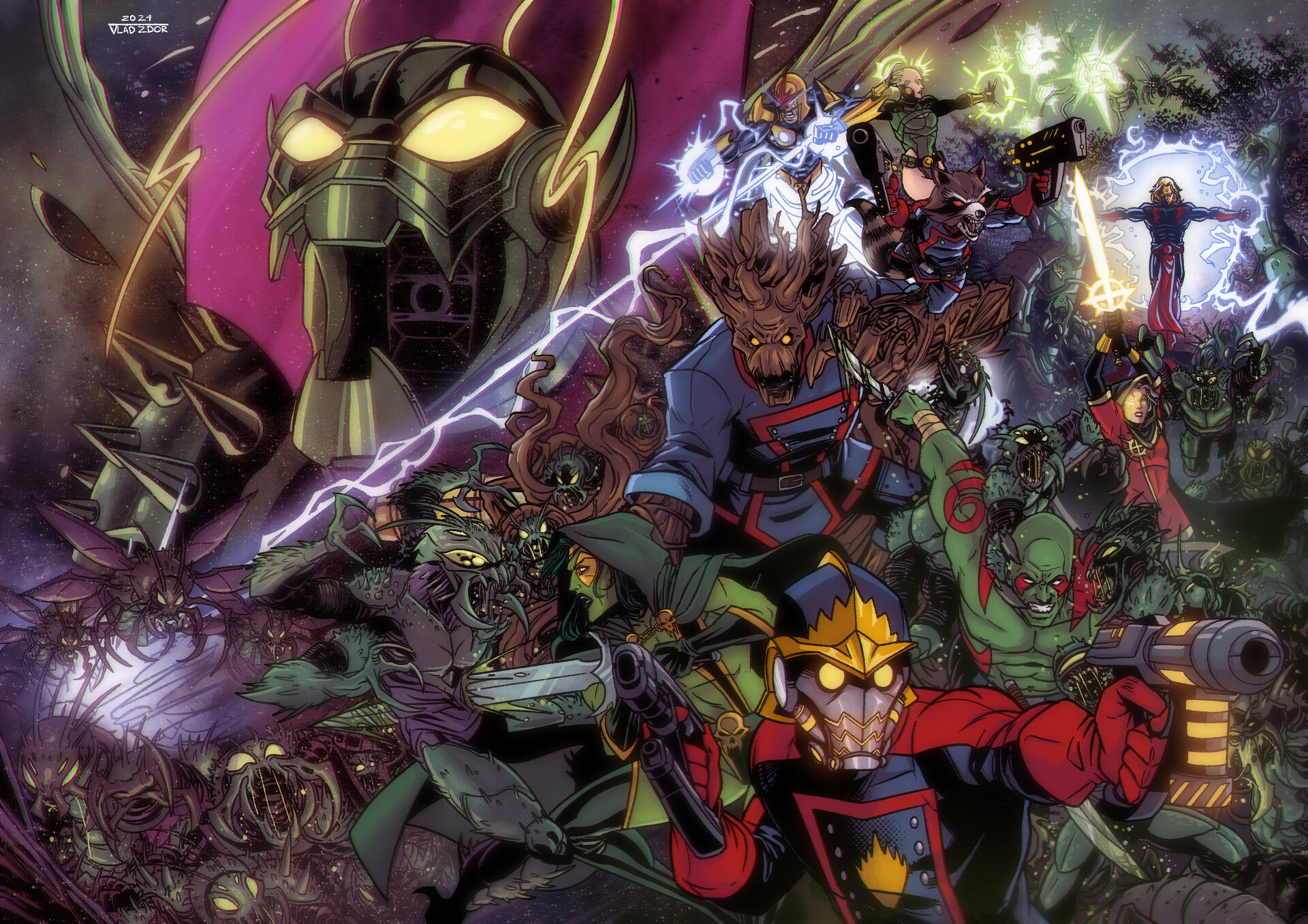 ArtStation - Guardians of the Galaxy