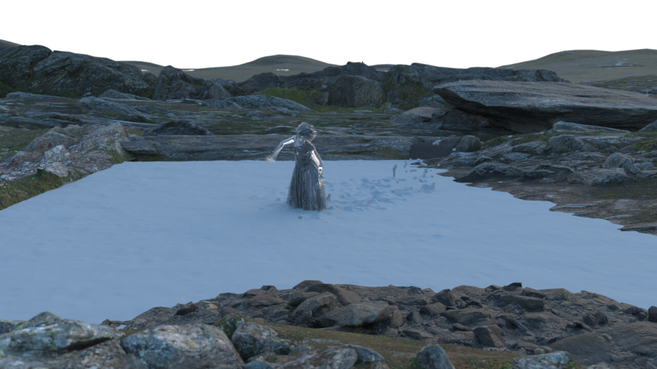 ArtStation - Fully interactive watersim for unreal