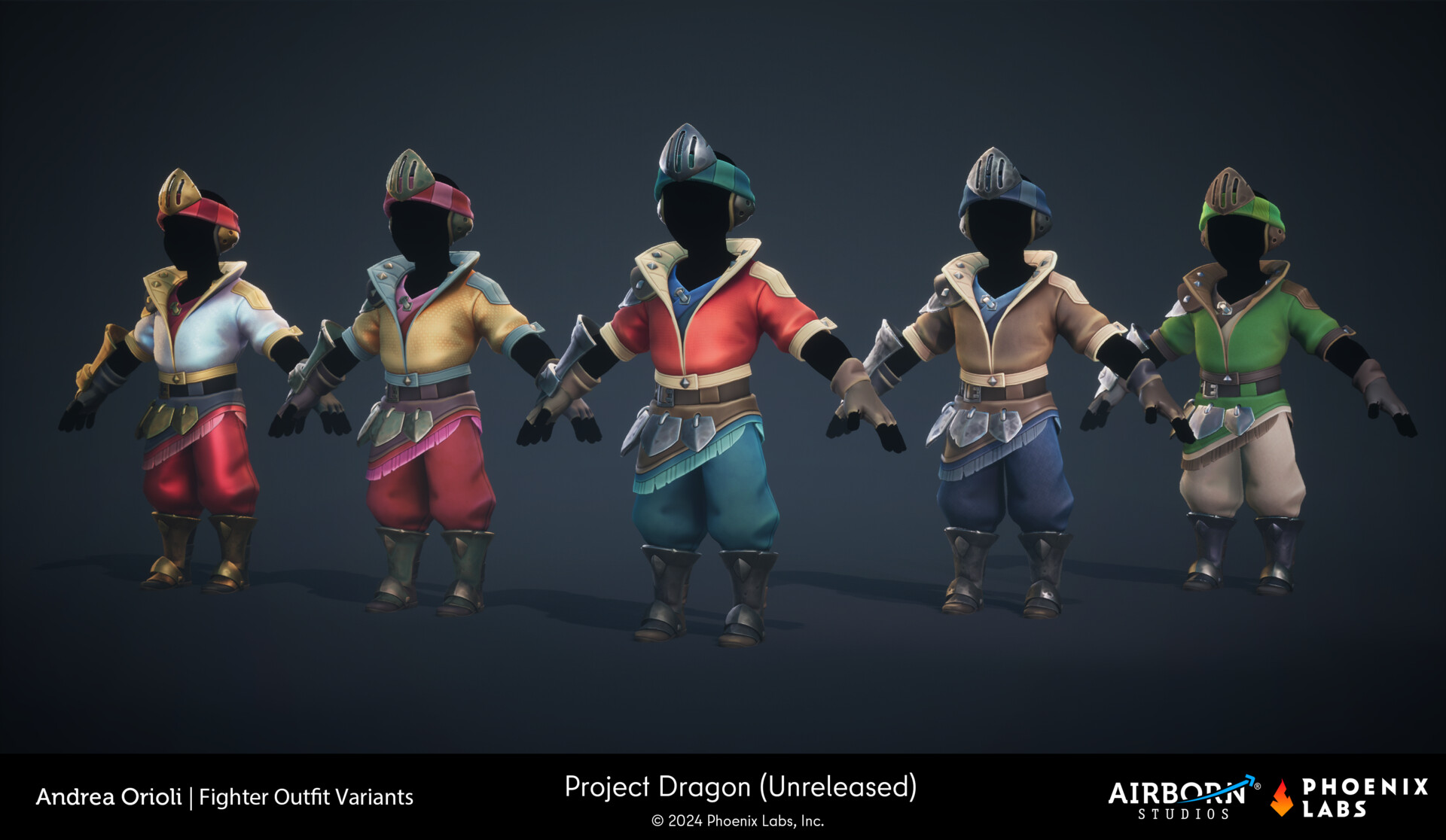 Airborn Studios - Project Dragon - Human Outfits II